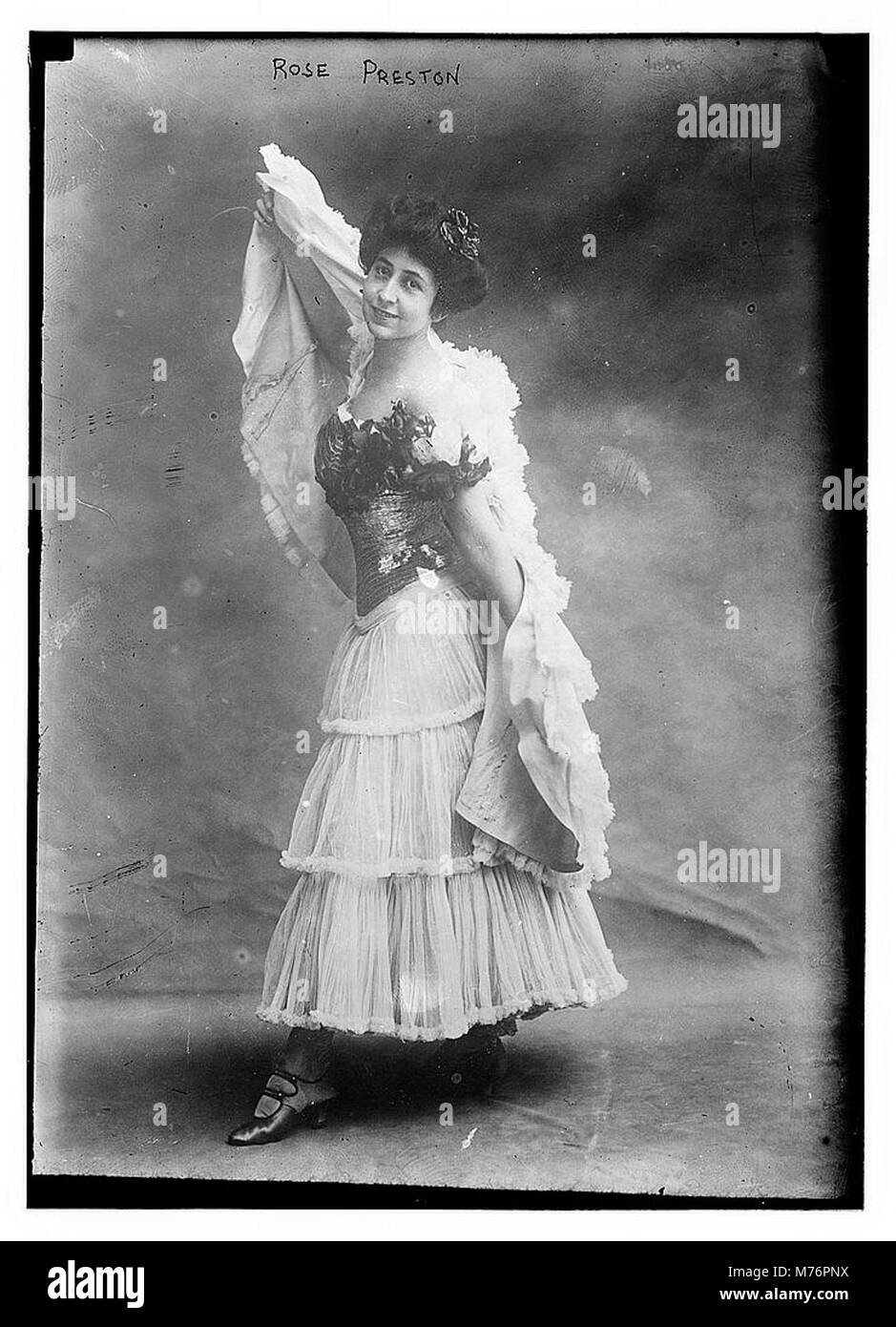 A portrait of Rose Preston, showcasing her presence and historical ...