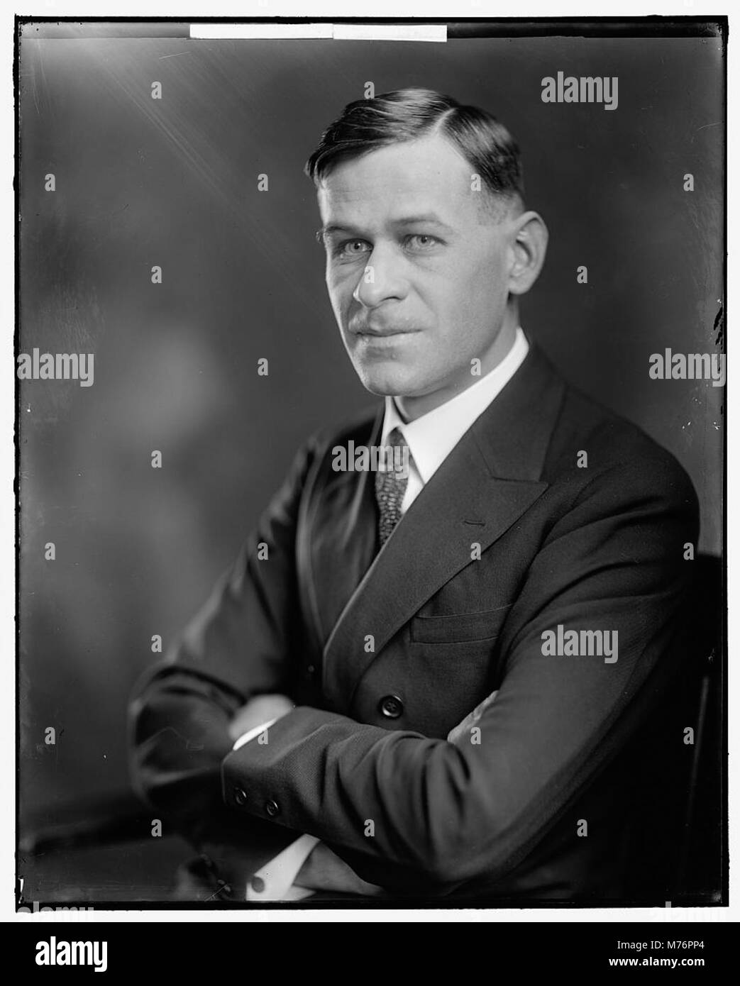 A portrait of Charles G. Ross, depicting this individual in a formal ...