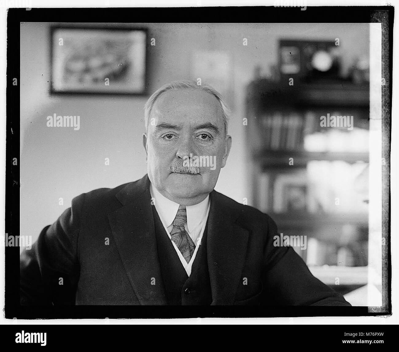 This photograph depicts Rowland B. Mahaney, a notable figure in early ...