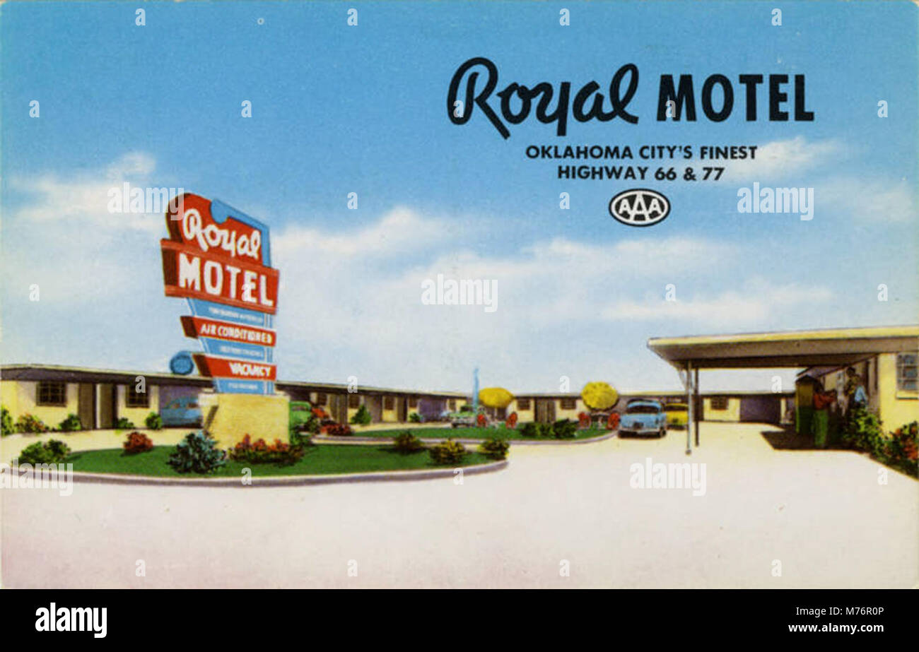 Exterior view of the Royal Motel, showcasing its architectural design ...