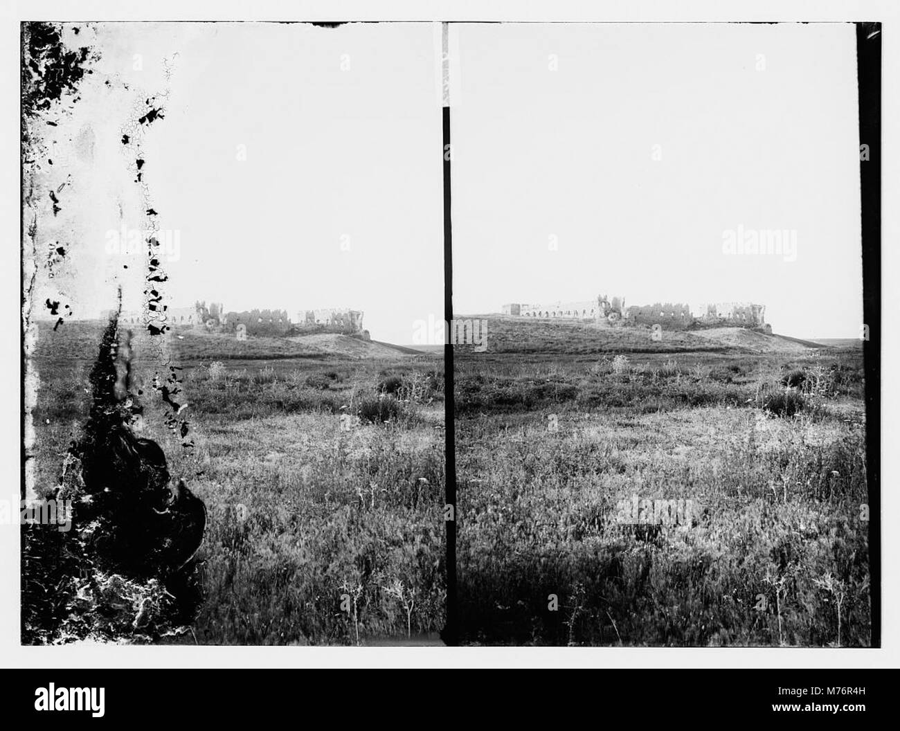This image depicts the ruins of a historical structure, showcasing the ...