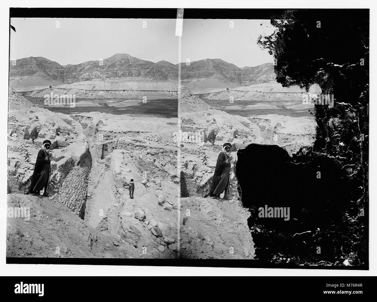 The ruins of ancient Jericho, one of the oldest inhabited cities in the ...