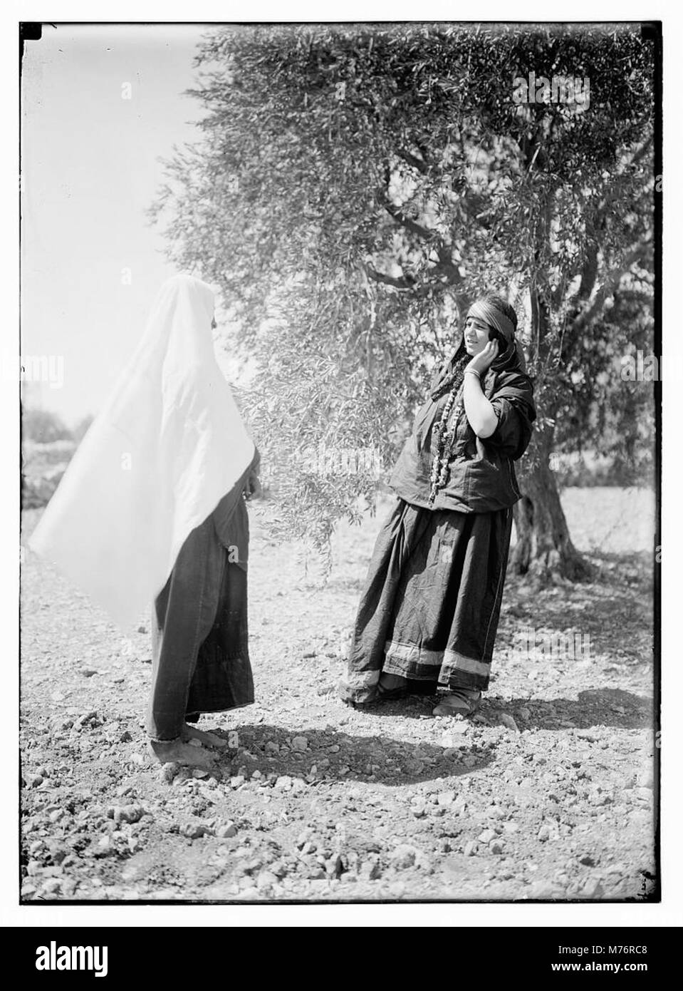 A scene from the biblical story of Ruth the Moabitess, an important ...