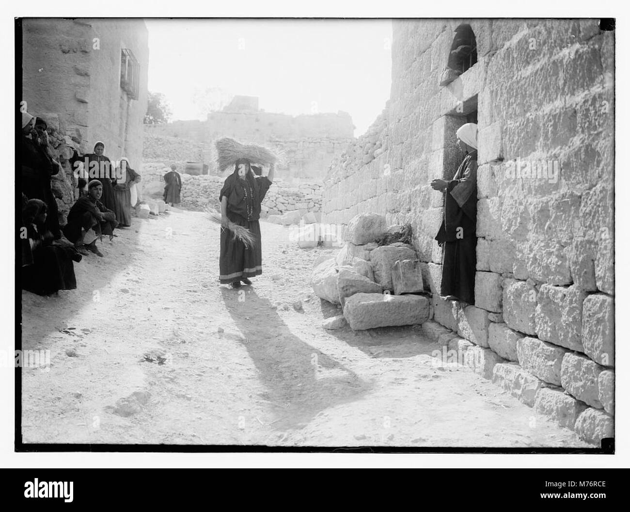 The Ruth series features scenes from Beit Sahur and Bethlehem ...