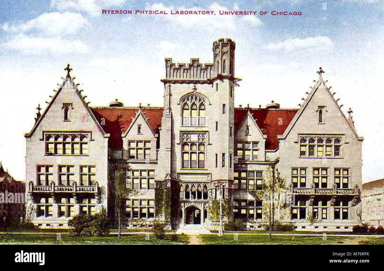 The Ryerson Physical Laboratory at the University of Chicago, a ...