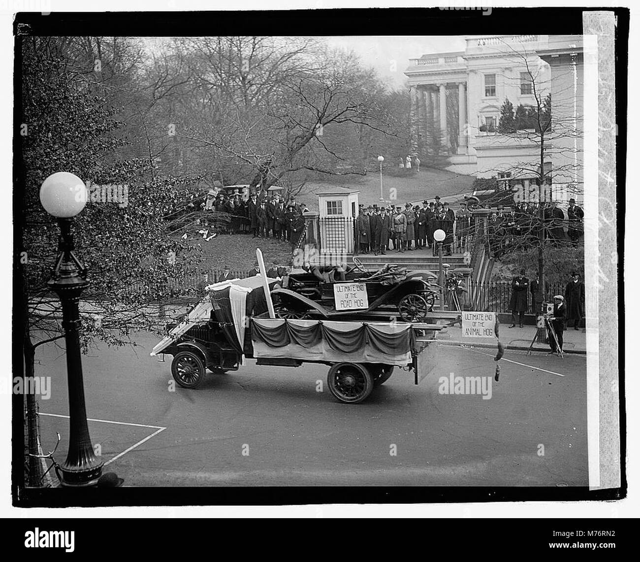 This image shows a safety parade held on December 1, 1922. The event ...