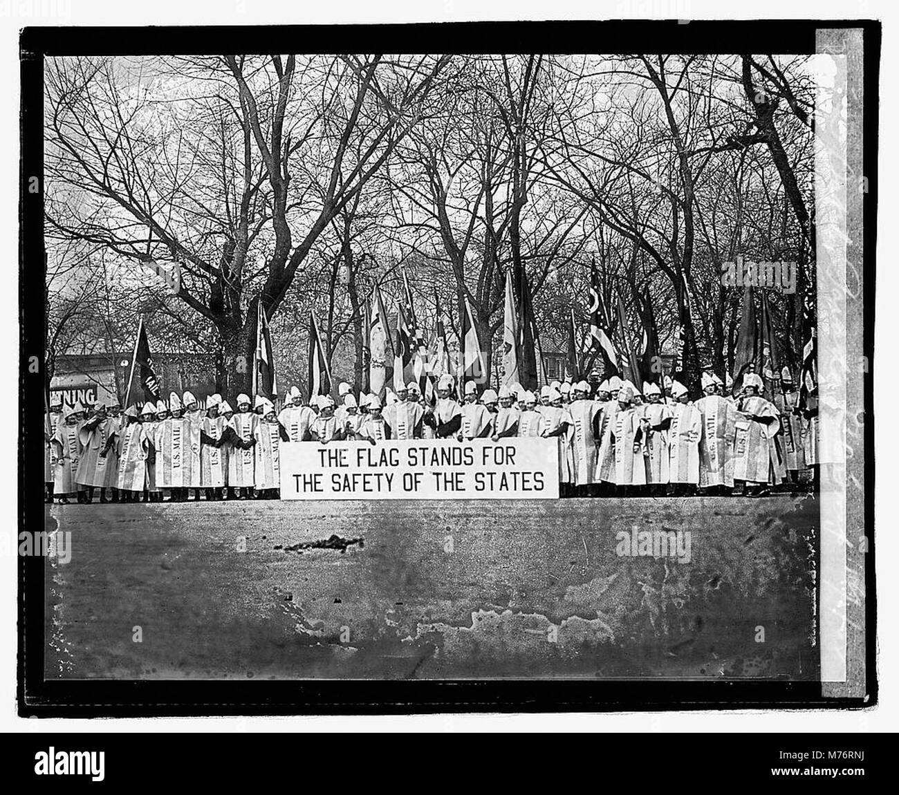 This image captures a safety parade held by a postal group on December ...