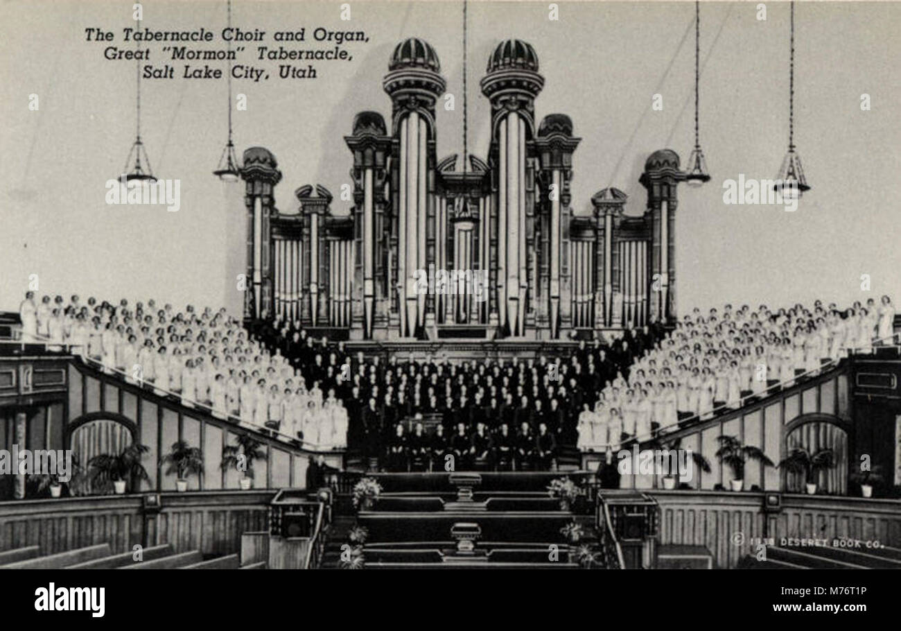 Salt Lake City UT - The Tabernacle Choir and Organ, Great 'Mormon ...