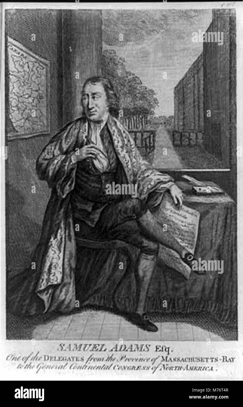 Samuel Adams was a key figure in the American Revolution and a delegate ...