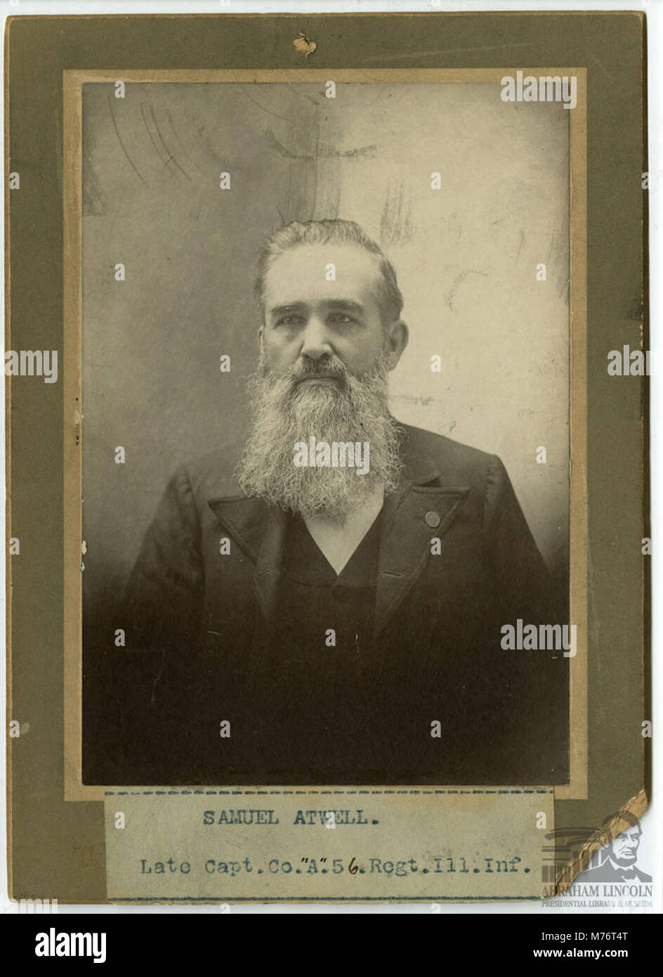 Portrait of Samuel Atwell, a notable individual in early American ...