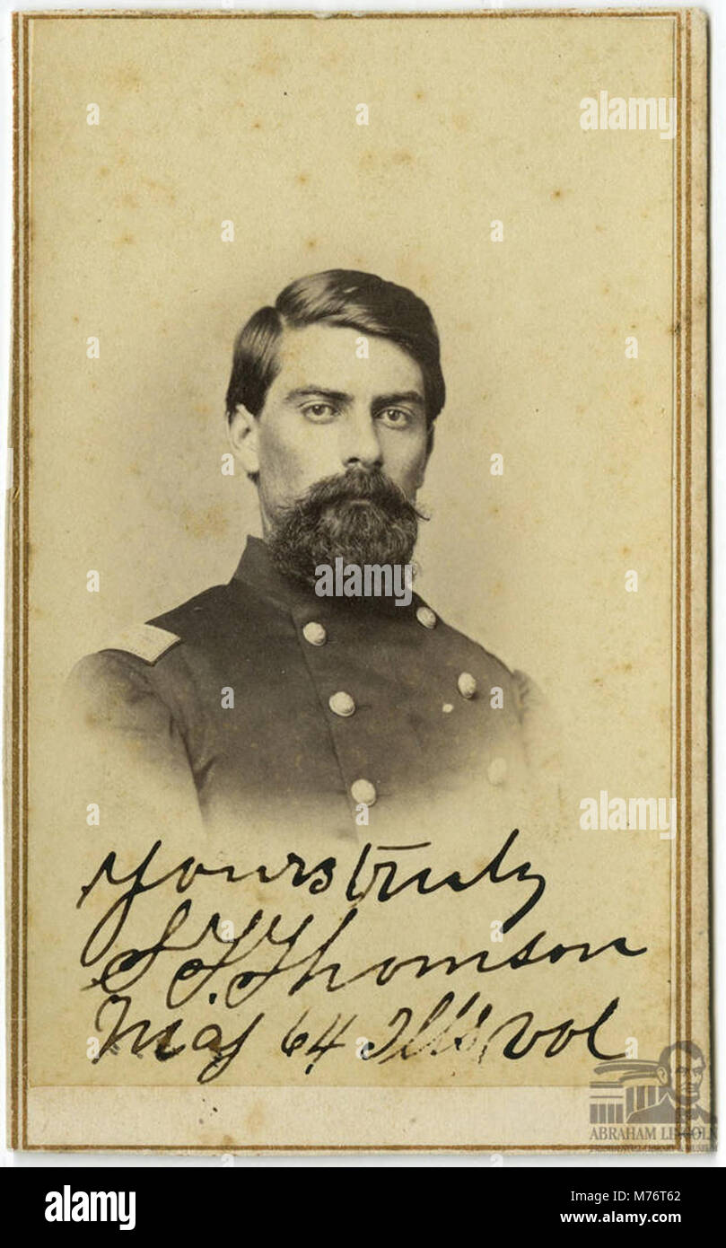 A portrait of Samuel T. Thomson, an influential figure in 19th-century ...