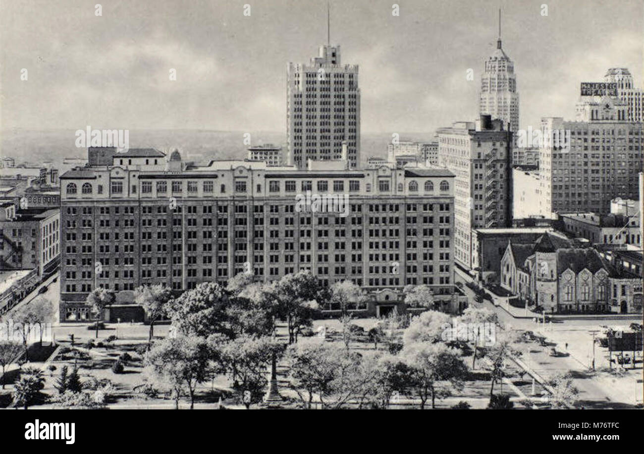 The St. Anthony Hotel in San Antonio, Texas, is a historic luxury hotel ...