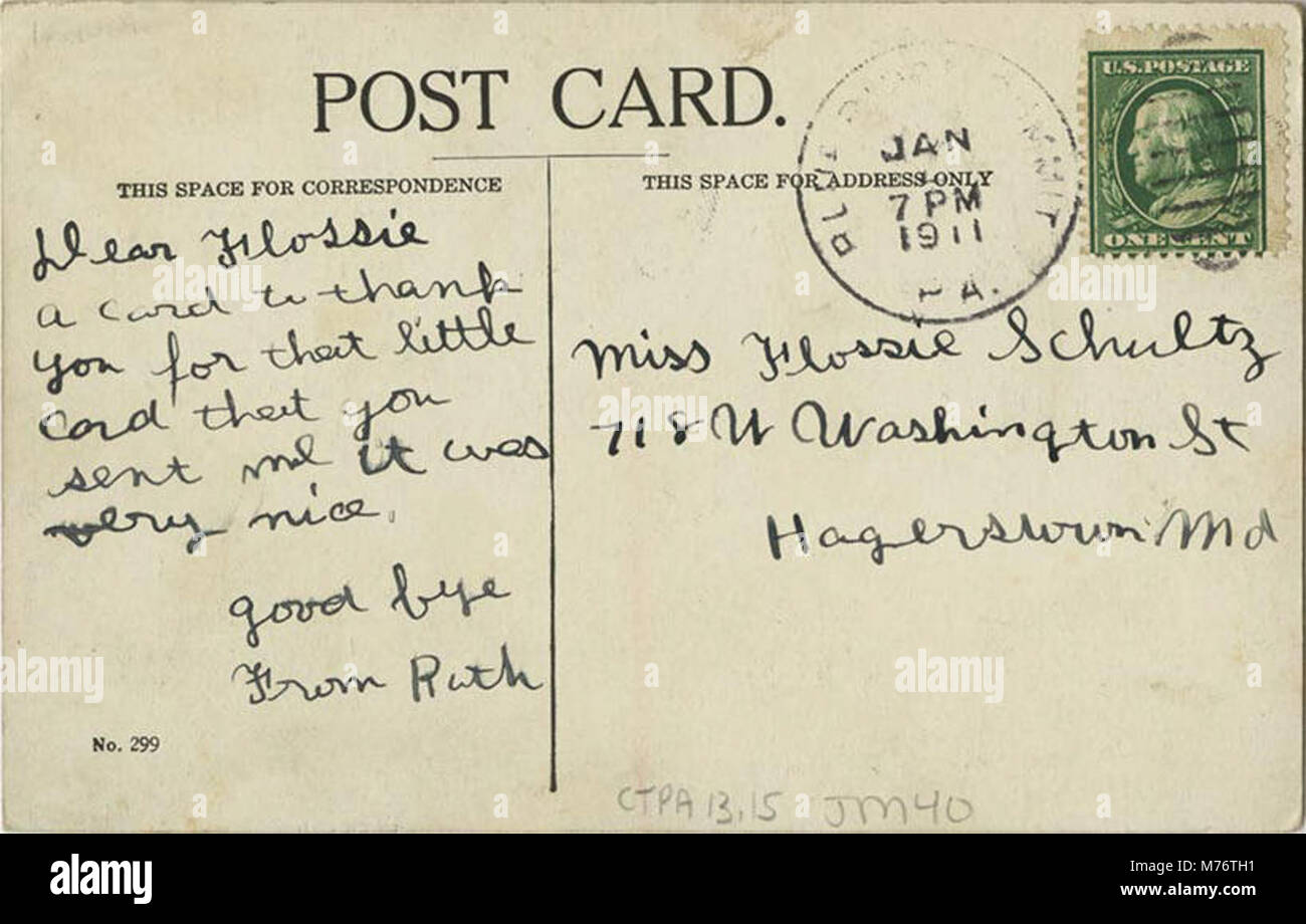 A vintage sentiment postcard depicting a rural scene with flowers. This ...