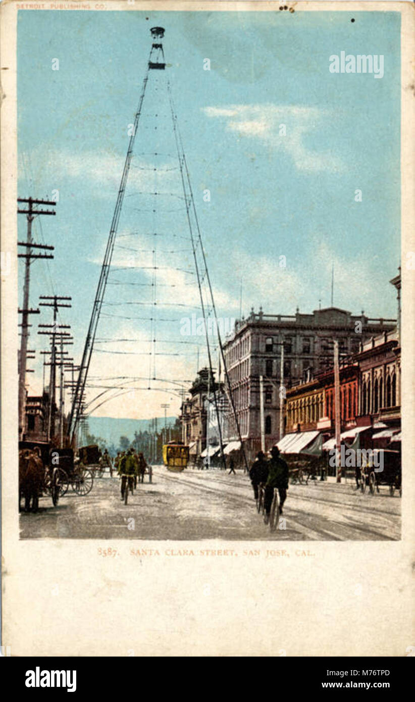 Santa Clara Street in San Jose, California, is a central thoroughfare ...