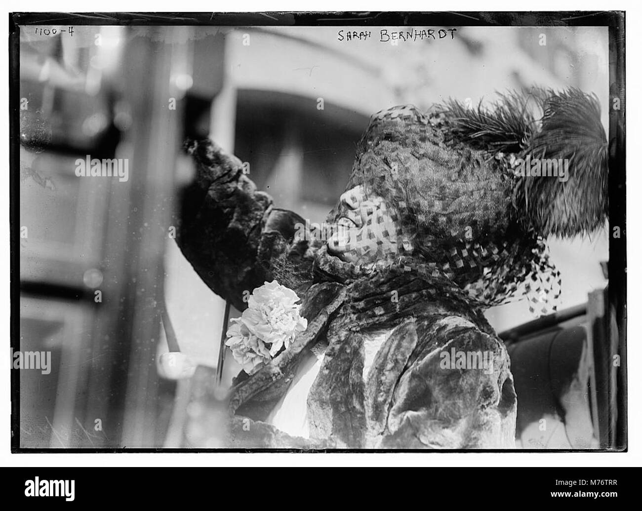 A renowned portrait of Sarah Bernhardt, one of the most famous ...