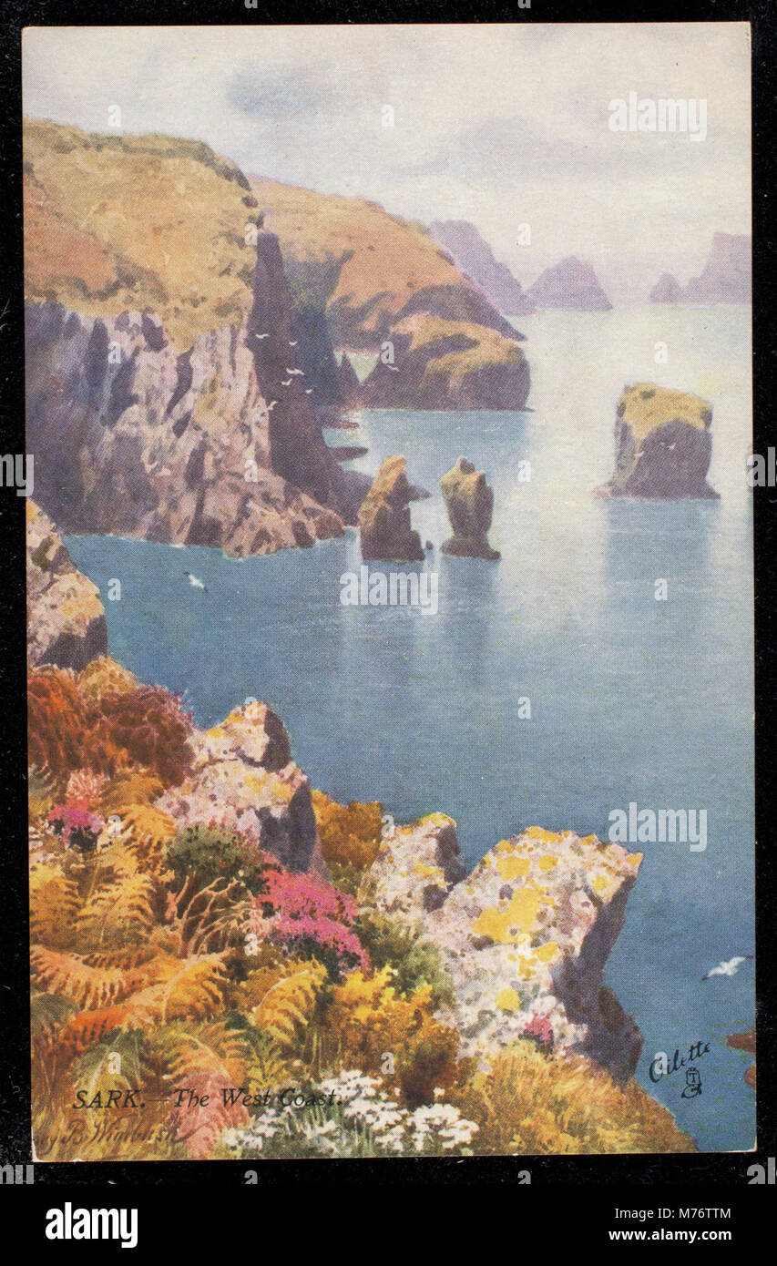 SARK- The West Coast (NBY 440742 Stock Photo - Alamy