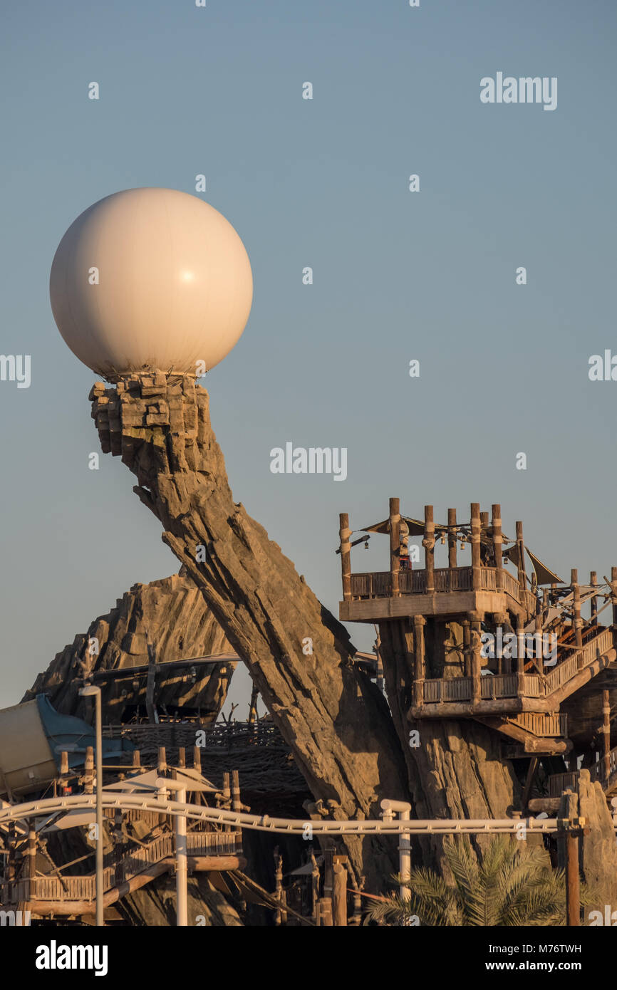 Yas water world sphere hi-res stock photography and images - Alamy