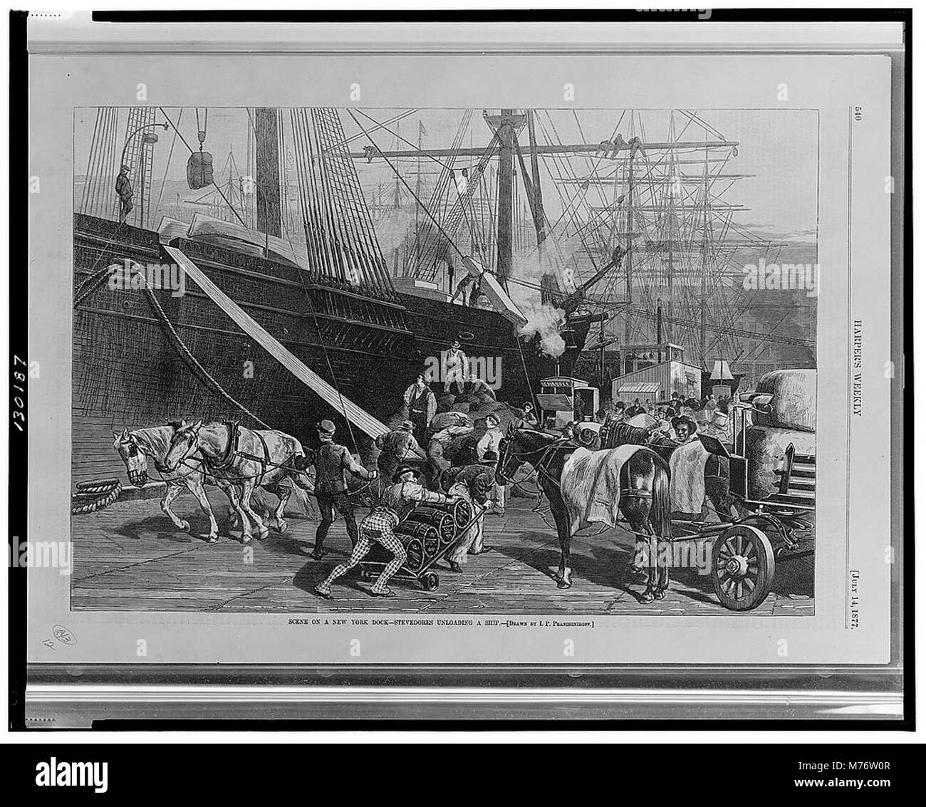 Ship unloading historical hi-res stock photography and images - Alamy
