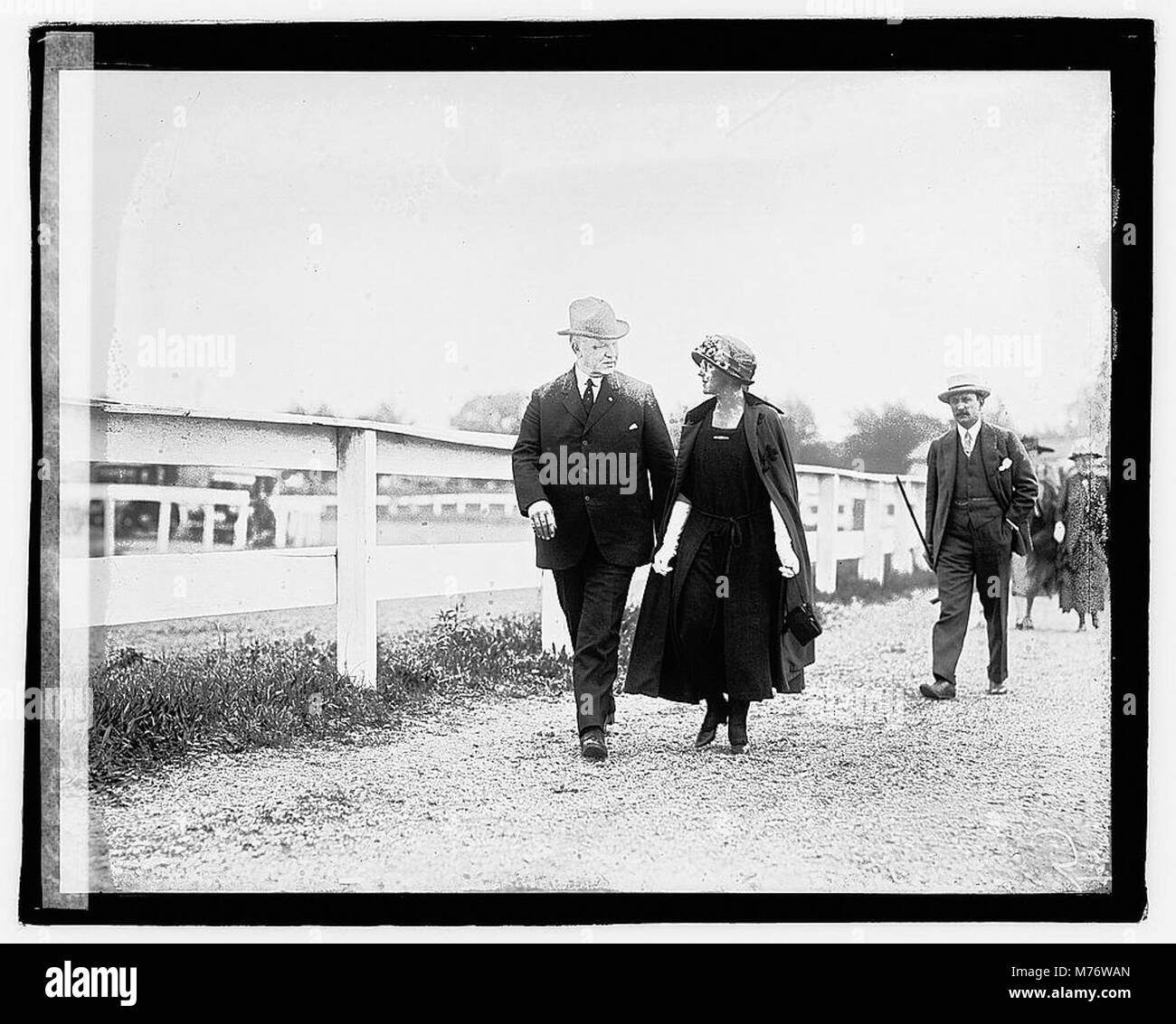 A photograph of Secretary Denby and his wife, taken on May 13, 1922 ...
