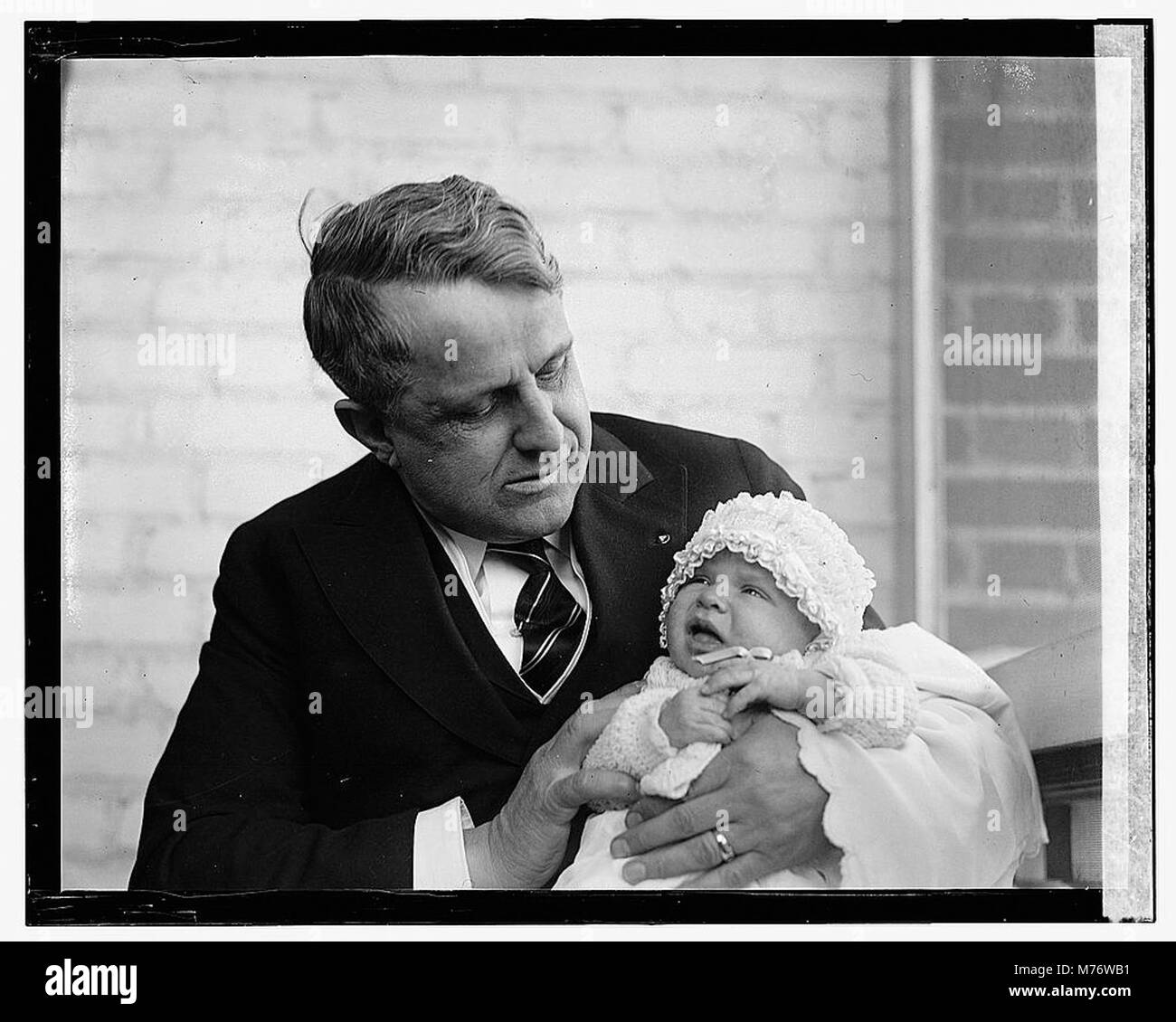 Photograph of Secretary of War Jefferson Davis with his daughter Jean ...