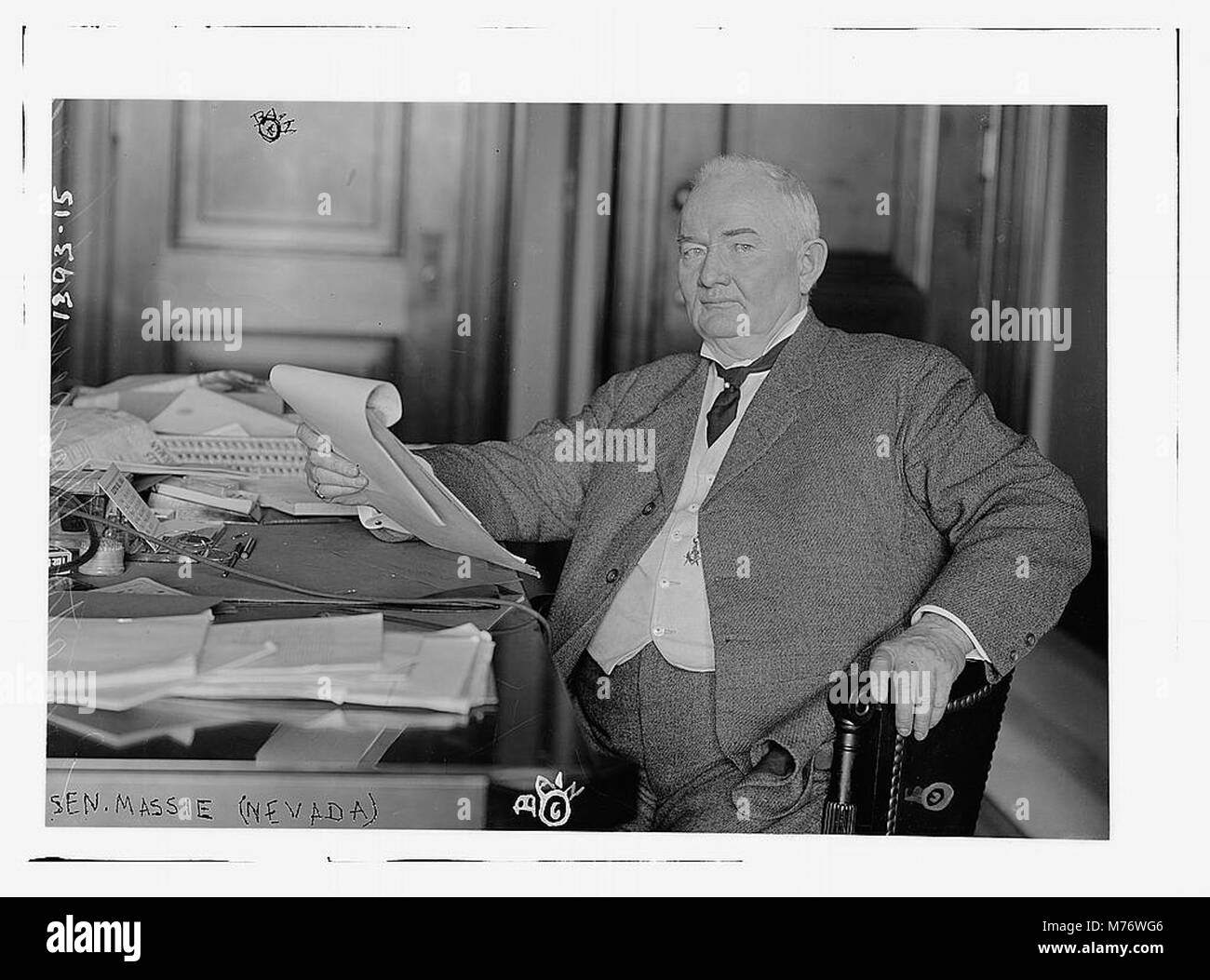 The image depicts Senator Massie from Nevada. He is known for his ...