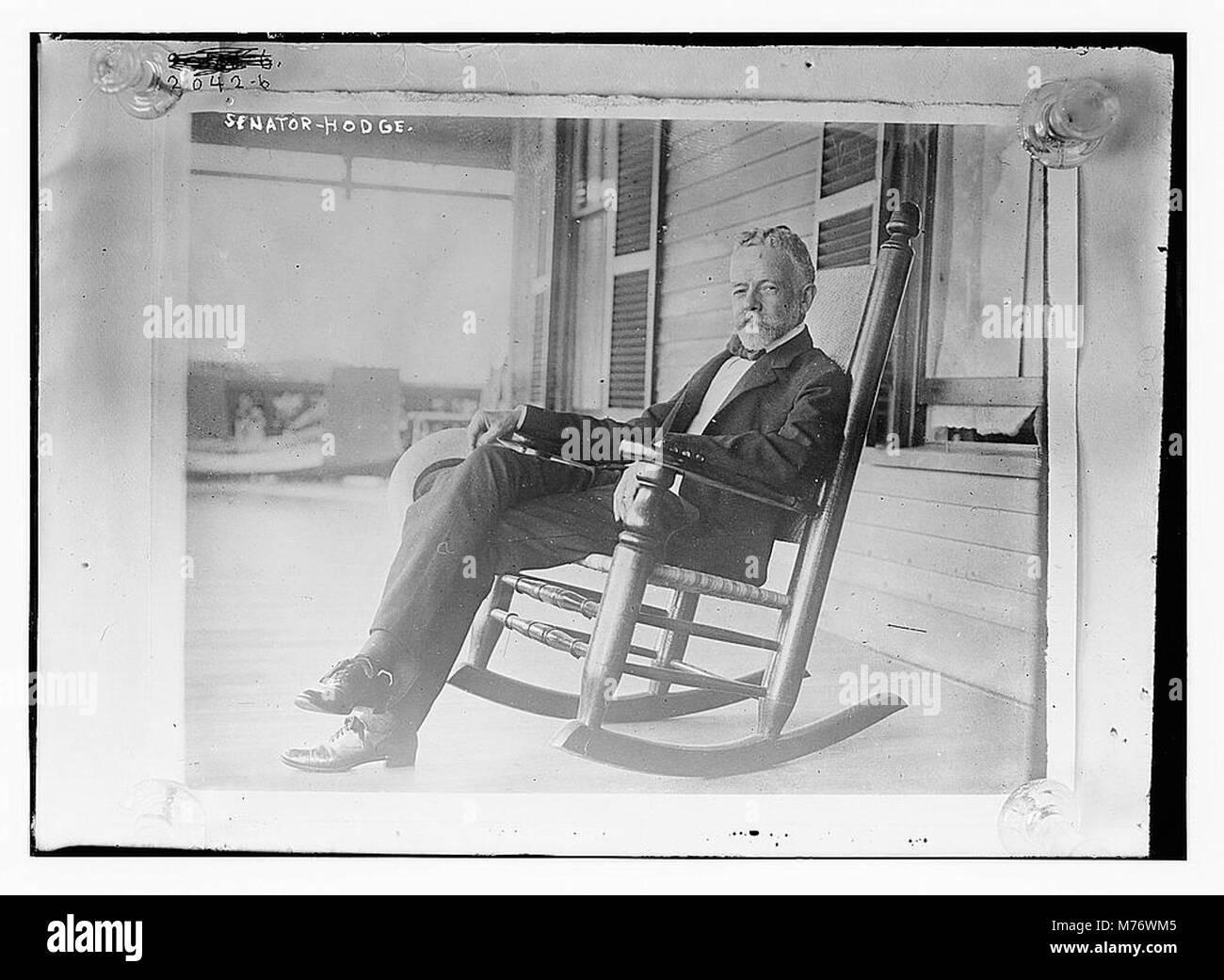 A portrait of Senator Hodge, a political figure in the United States ...