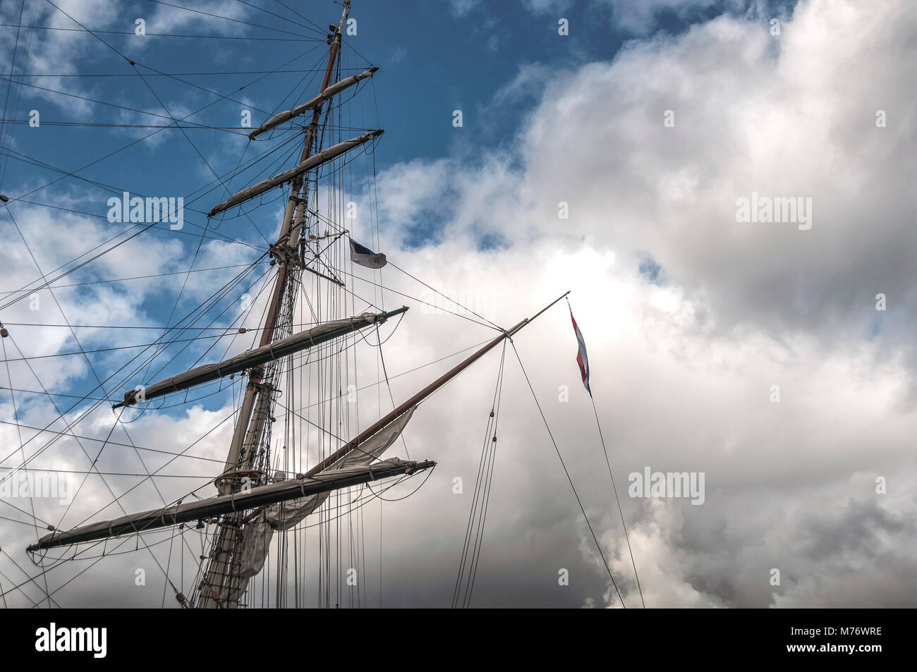 Beautiful sky with sailboat hi-res stock photography and images - Alamy