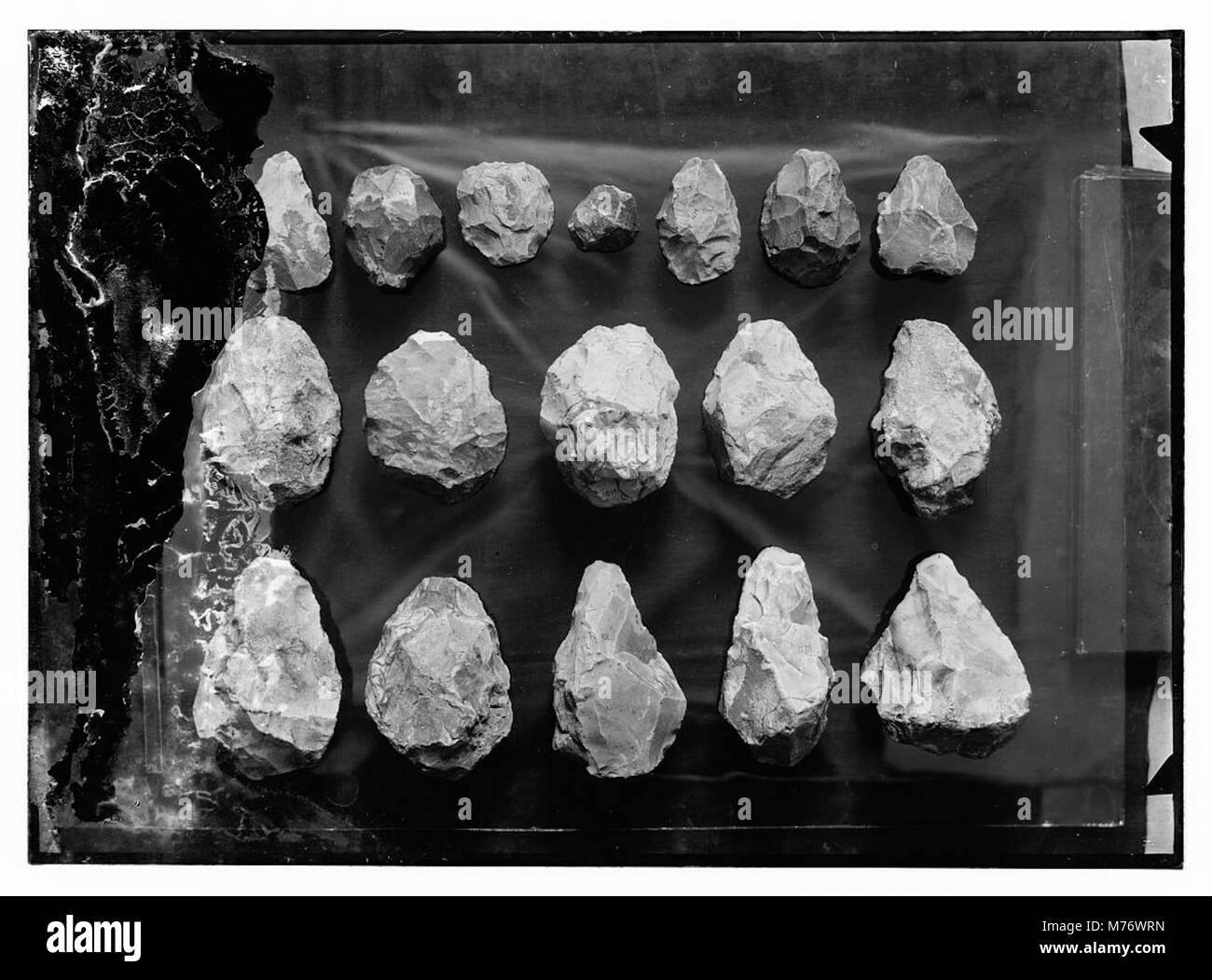 This collection of prehistoric flints showcases tools used by early ...