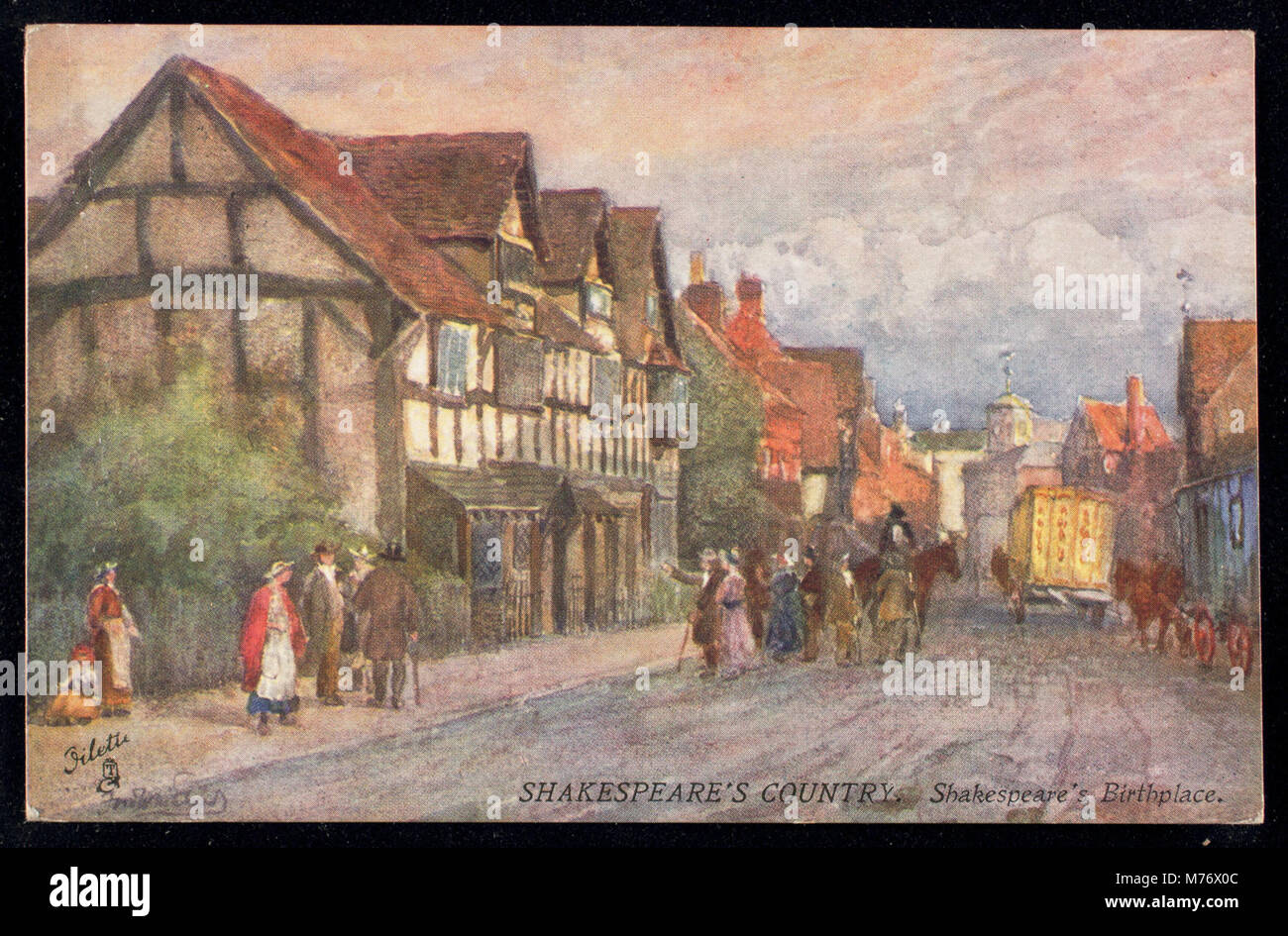 Shakespeare's Country. Shakespeare Birthplace. (NBY 439779 Stock Photo ...
