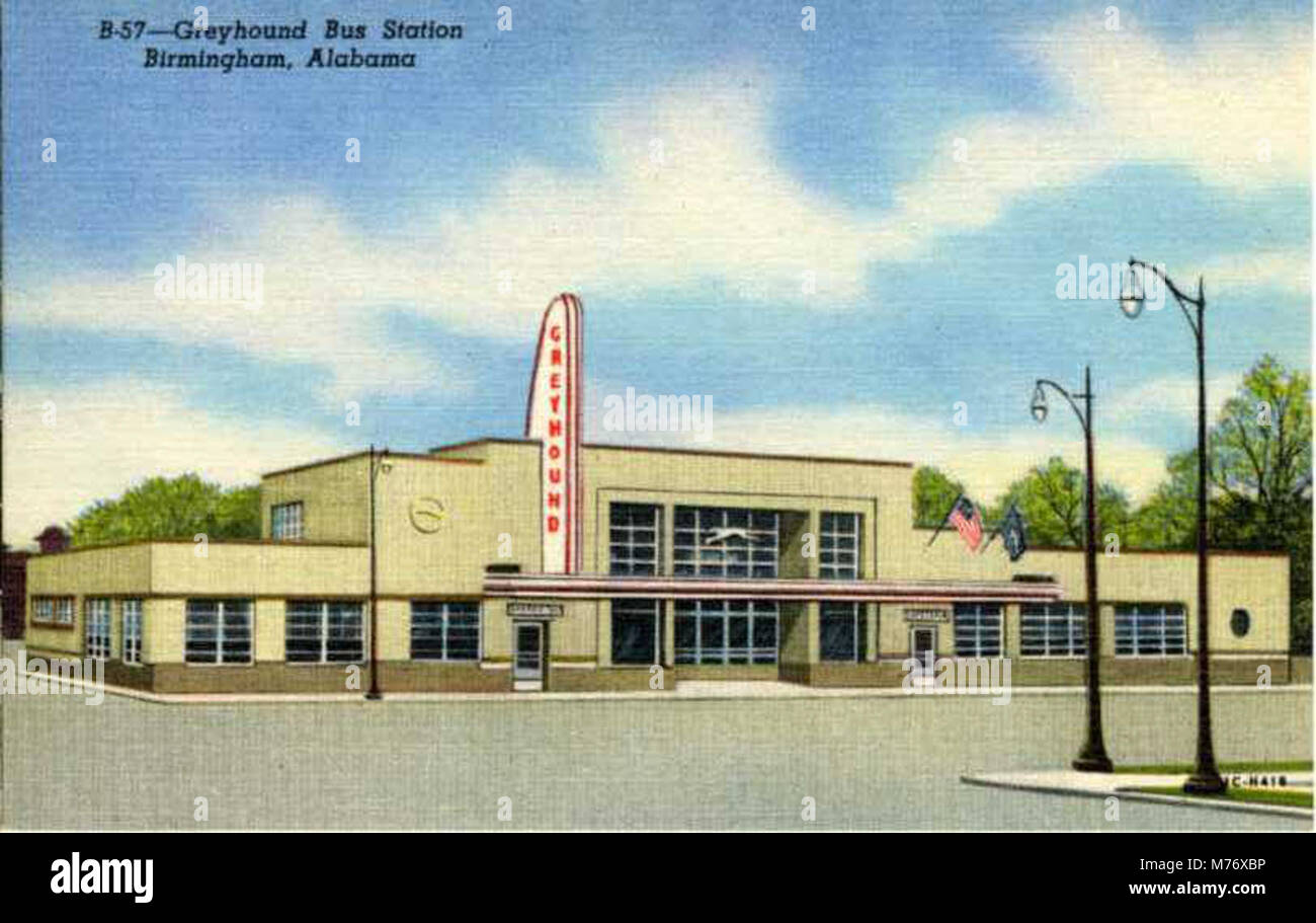 Historic greyhound bus station hi-res stock photography and images - Alamy