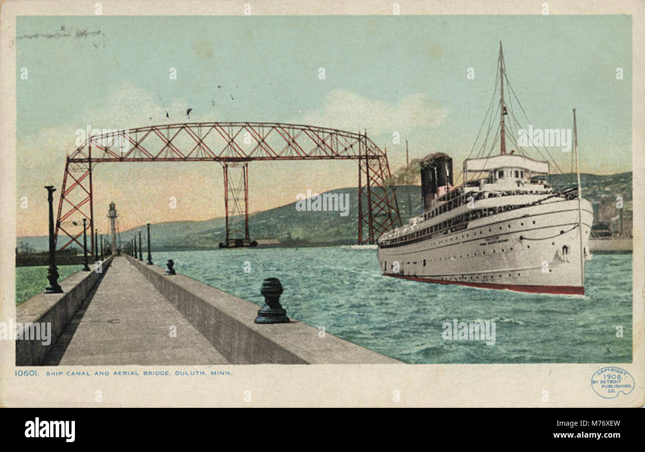 The Ship Canal and Aerial Bridge, a key infrastructure connecting water ...