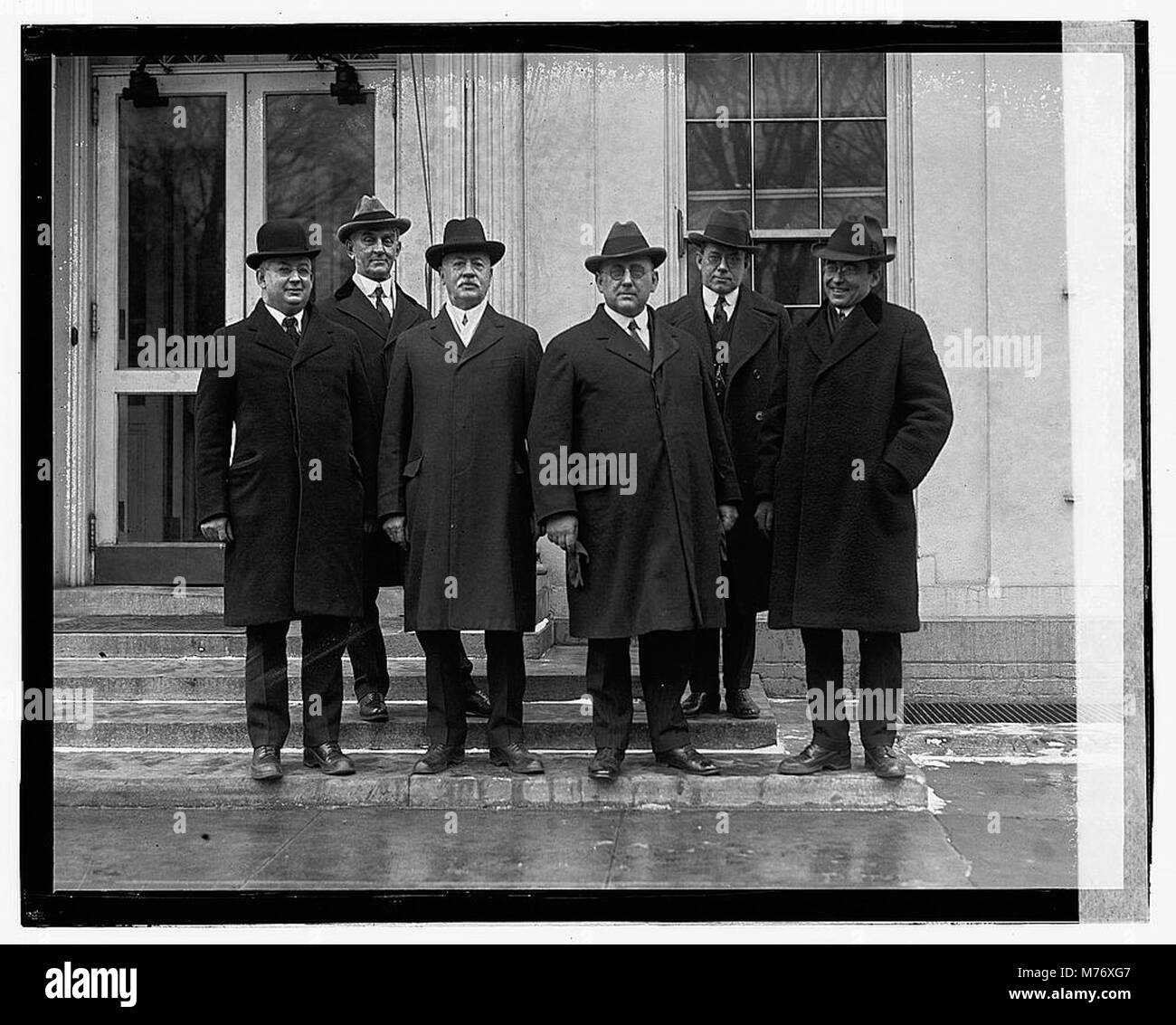 This photograph shows a group of Shriners, members of the Shriners ...