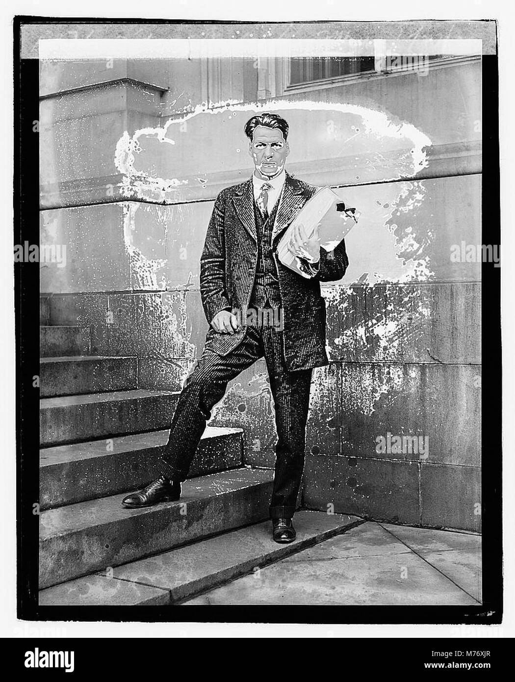 A photograph of Sidney Anderson from Minnesota, dated December 27, 1920 ...