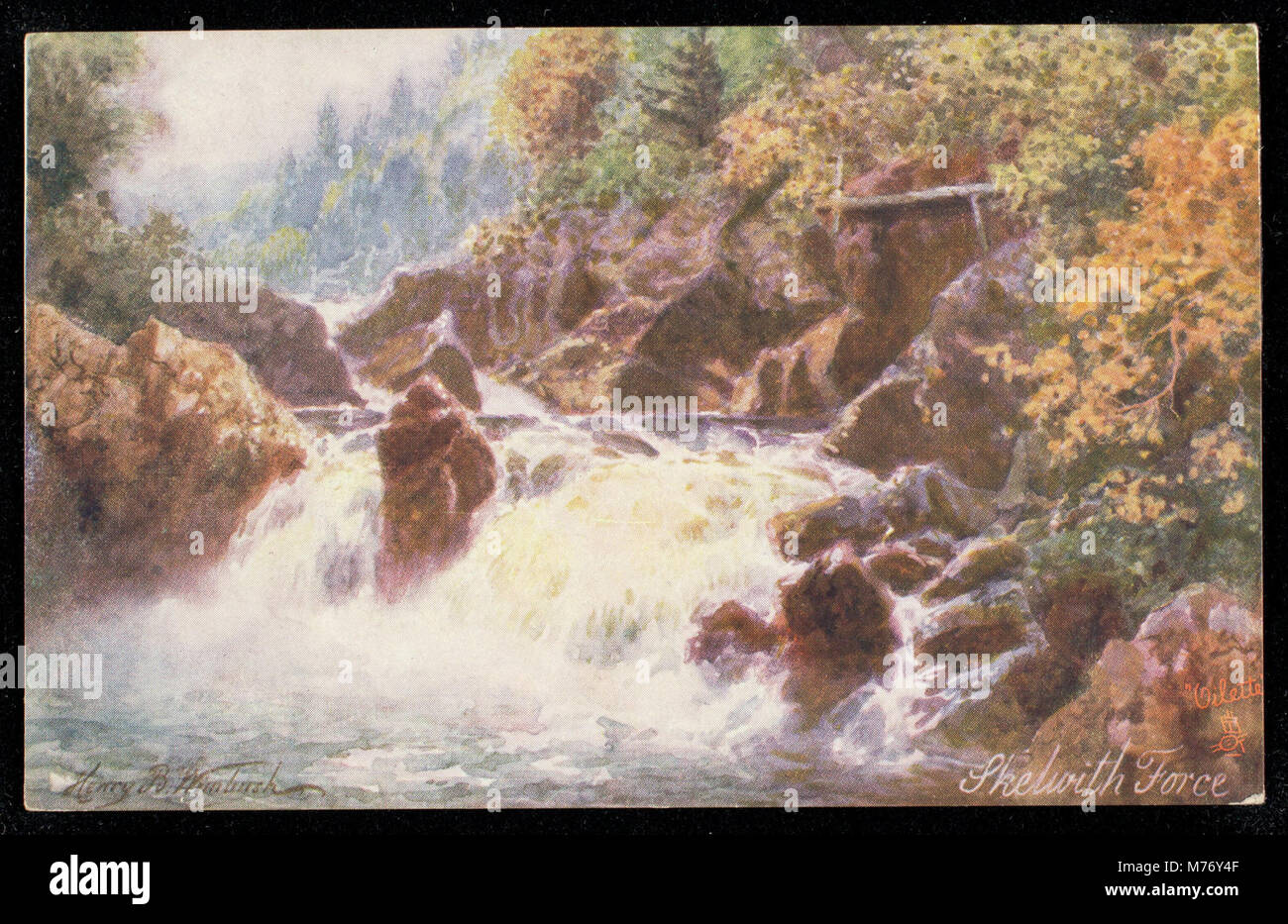 Skelwith Force is a scenic waterfall located in the Lake District of ...