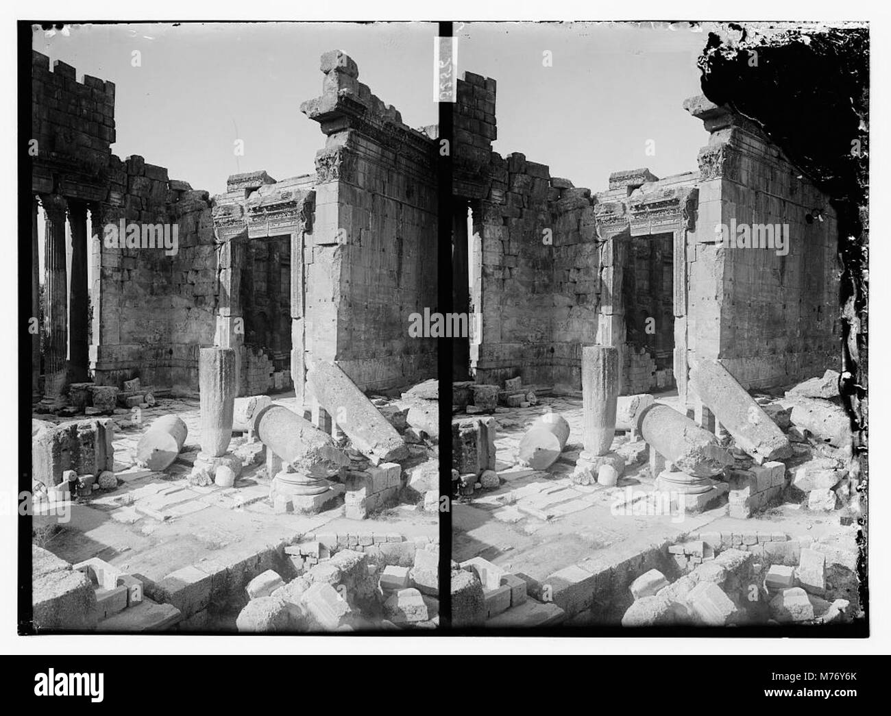 Baalbek LOC matpc.09468 Stock Photo - Alamy