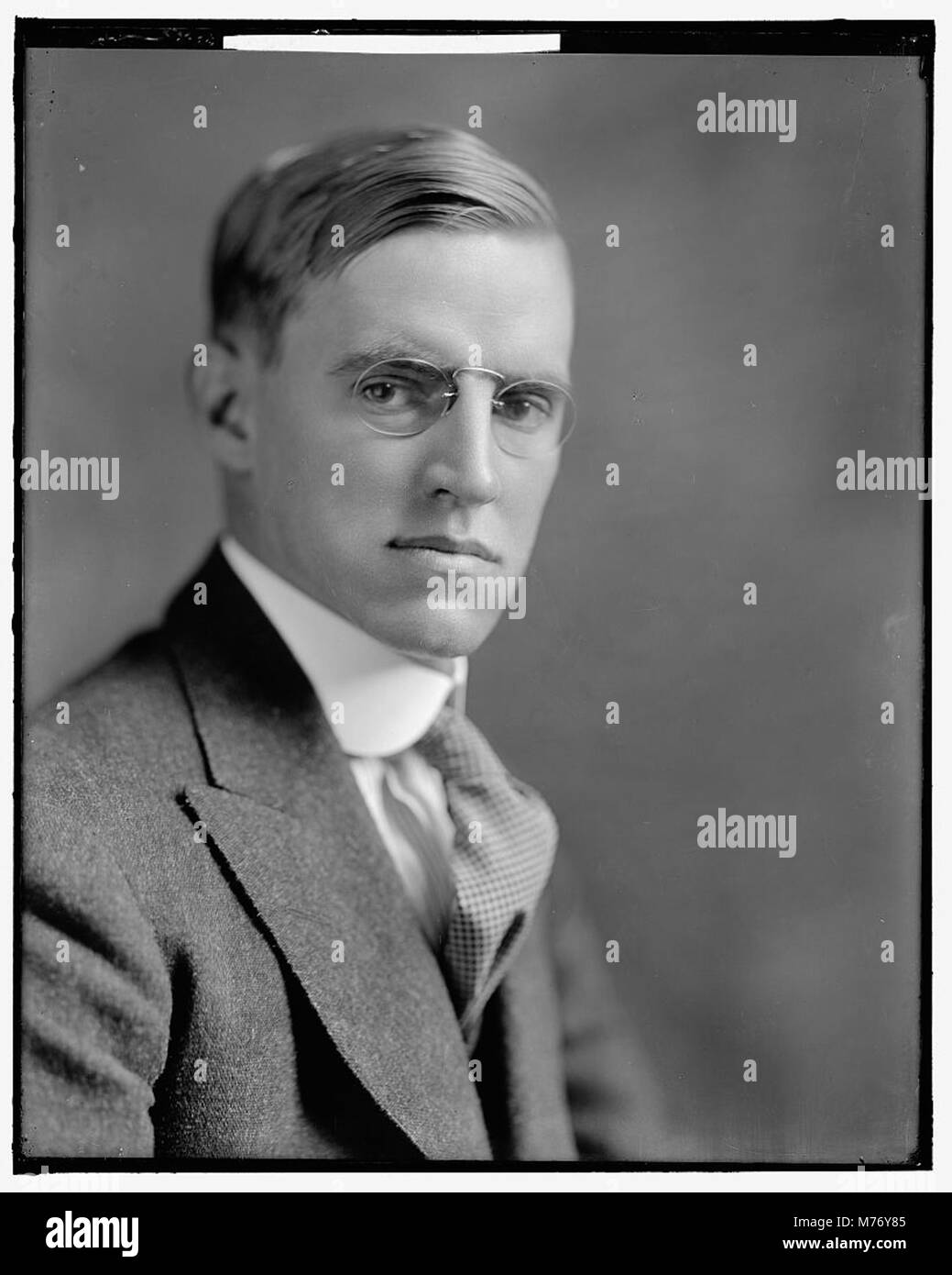 A formal portrait of Harry Slattery, an important figure in early 20th ...