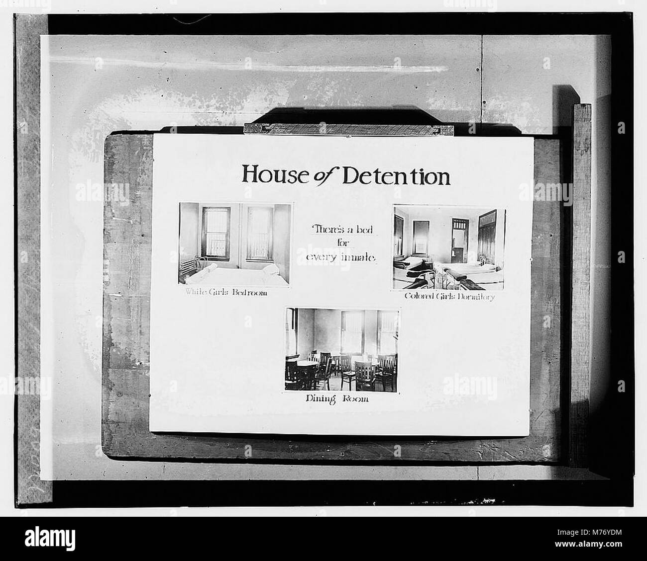 Photograph documenting the activities of the Social Hygiene Society, an ...