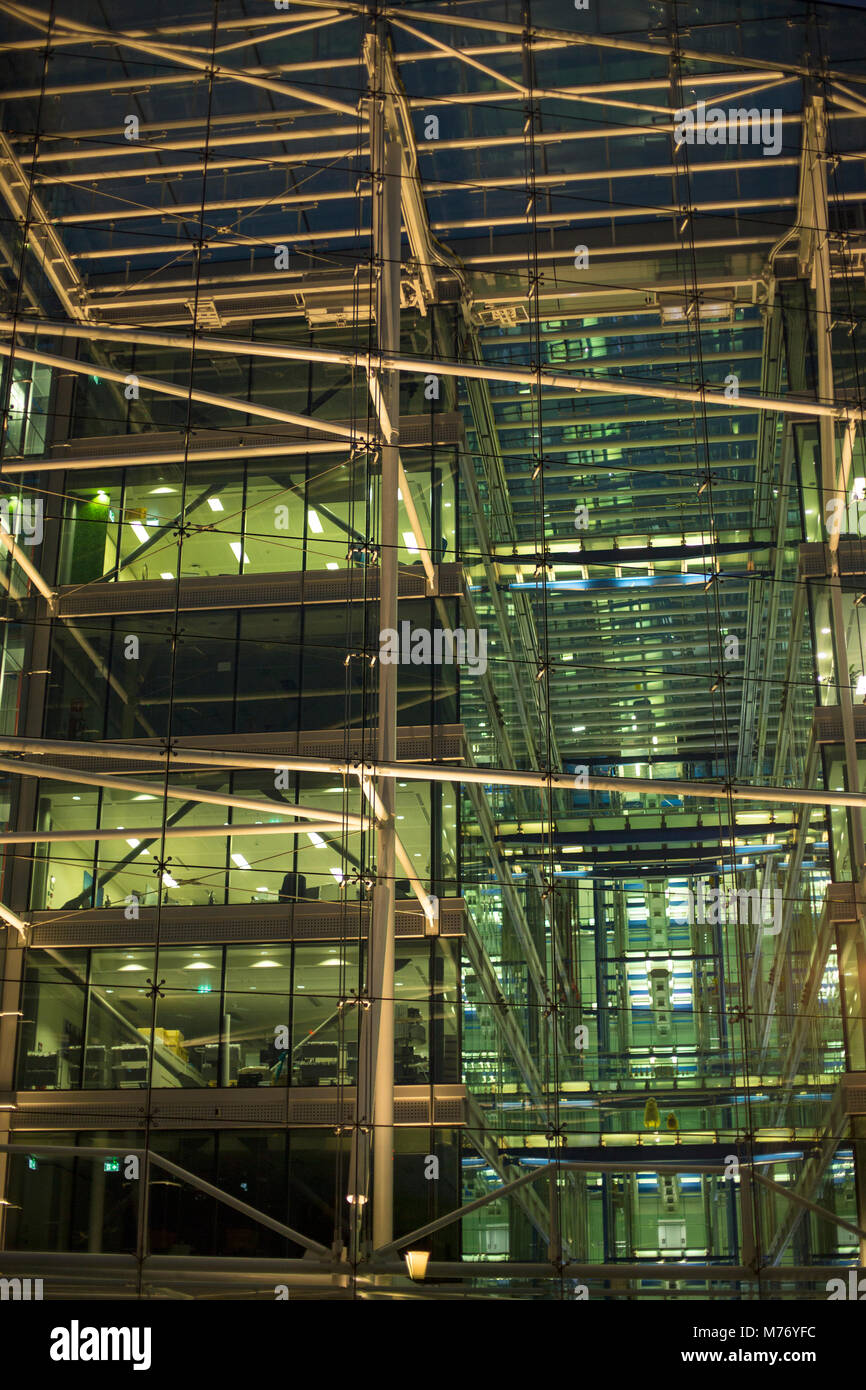 Tower Bridge House, a large office block near Tower Bridge London, at ...