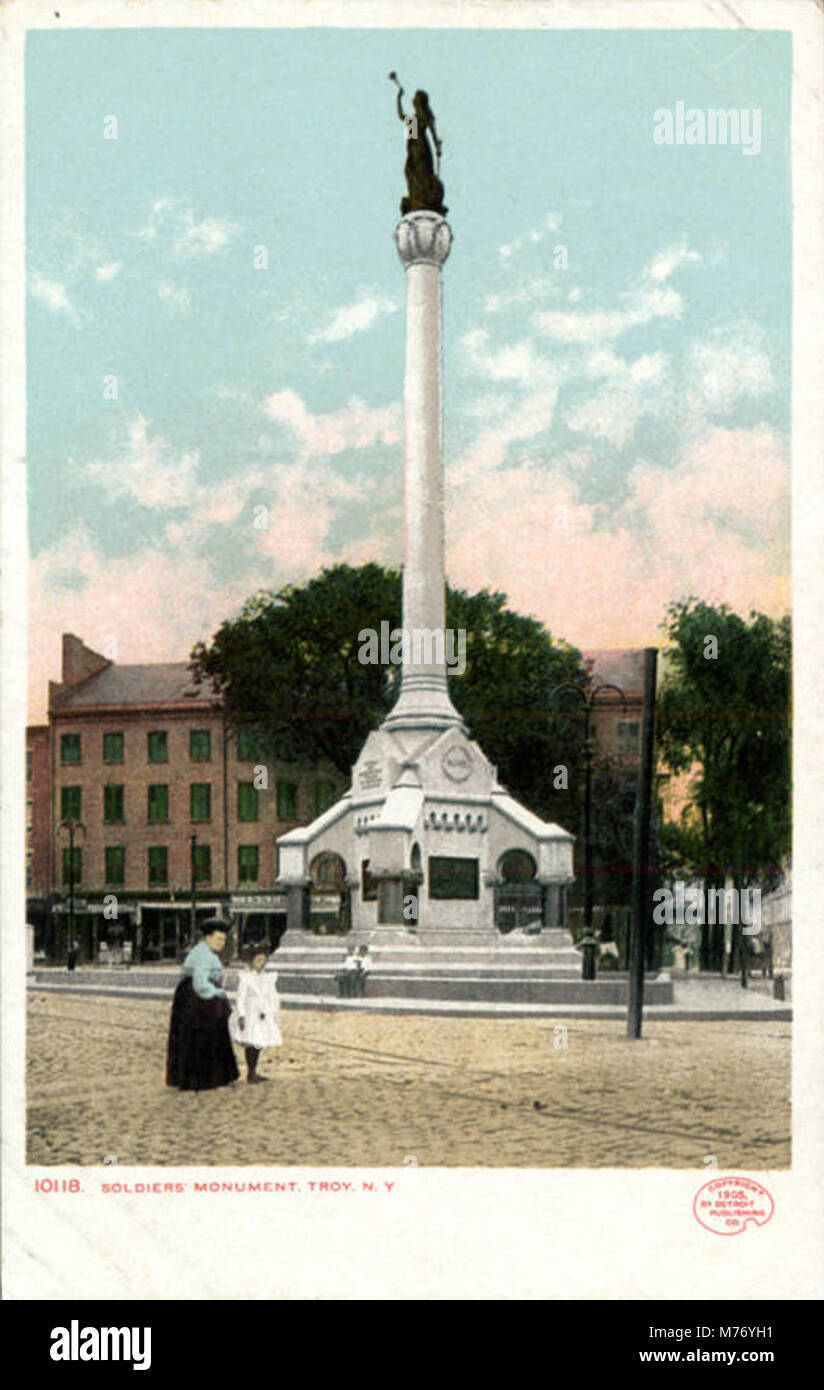 The Soldiers Monument commemorates the soldiers who served in various ...