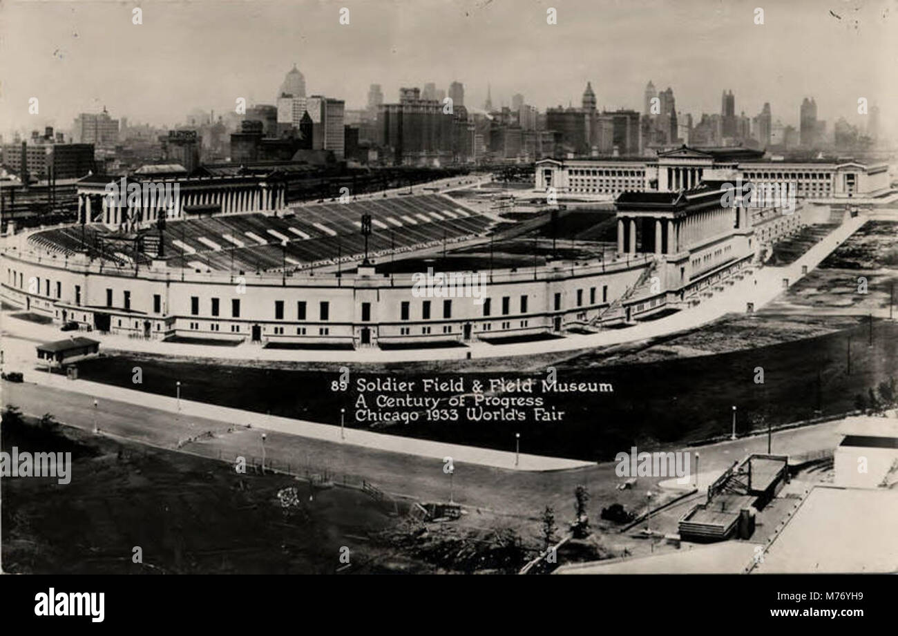 A photograph from the 1933 Century of Progress World’s Fair in Chicago ...