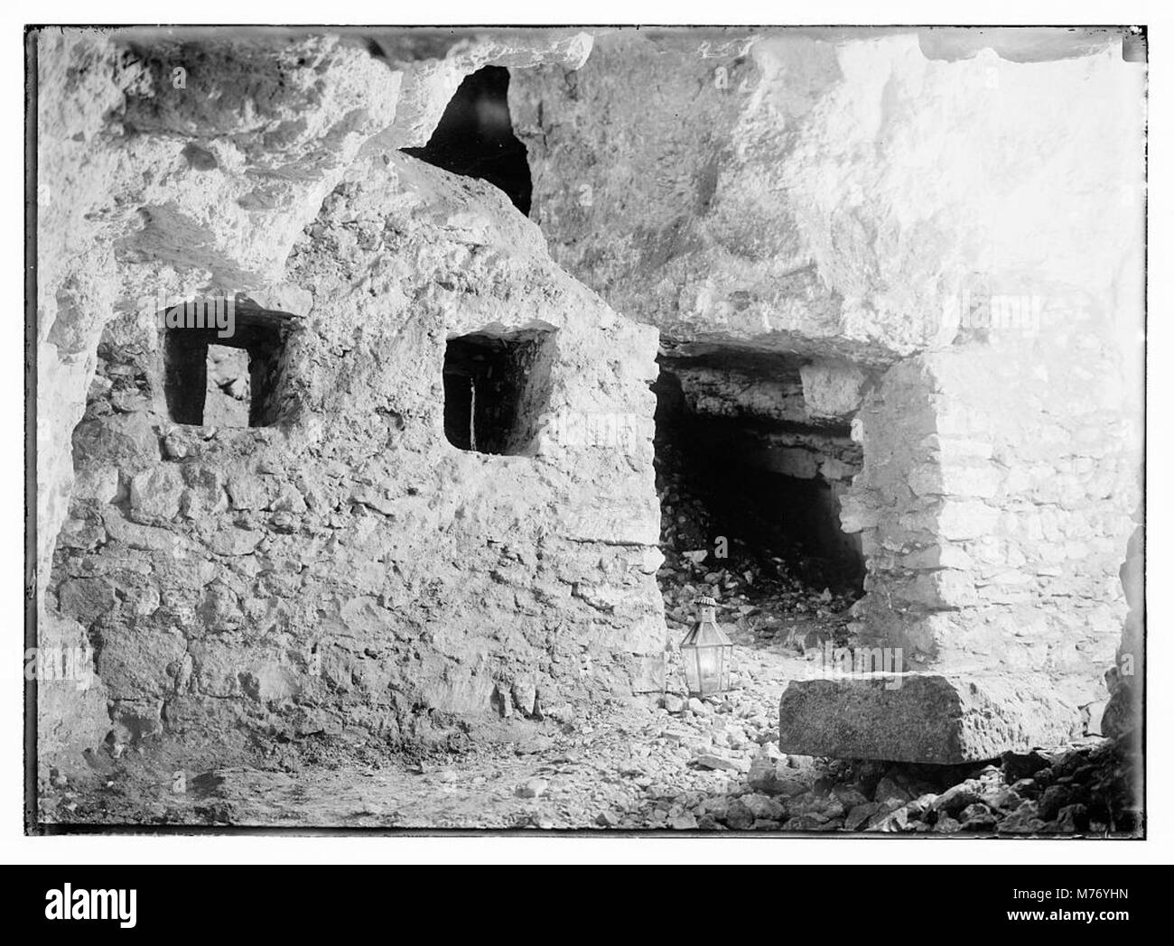 Photograph of Solomon's Quarries, an ancient site in Jerusalem, famous ...