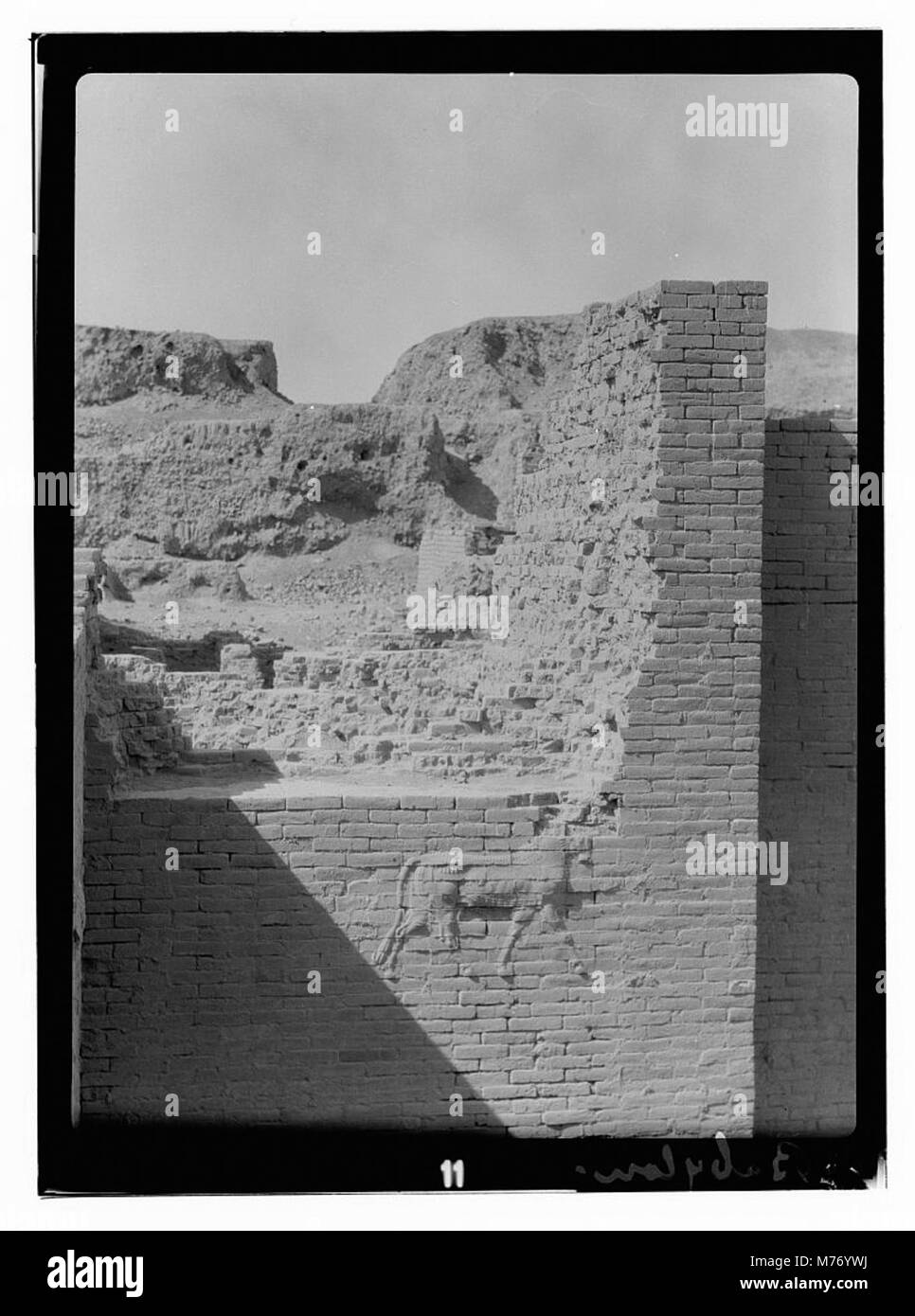 A historical image of Babylon, an ancient city located in Mesopotamia ...
