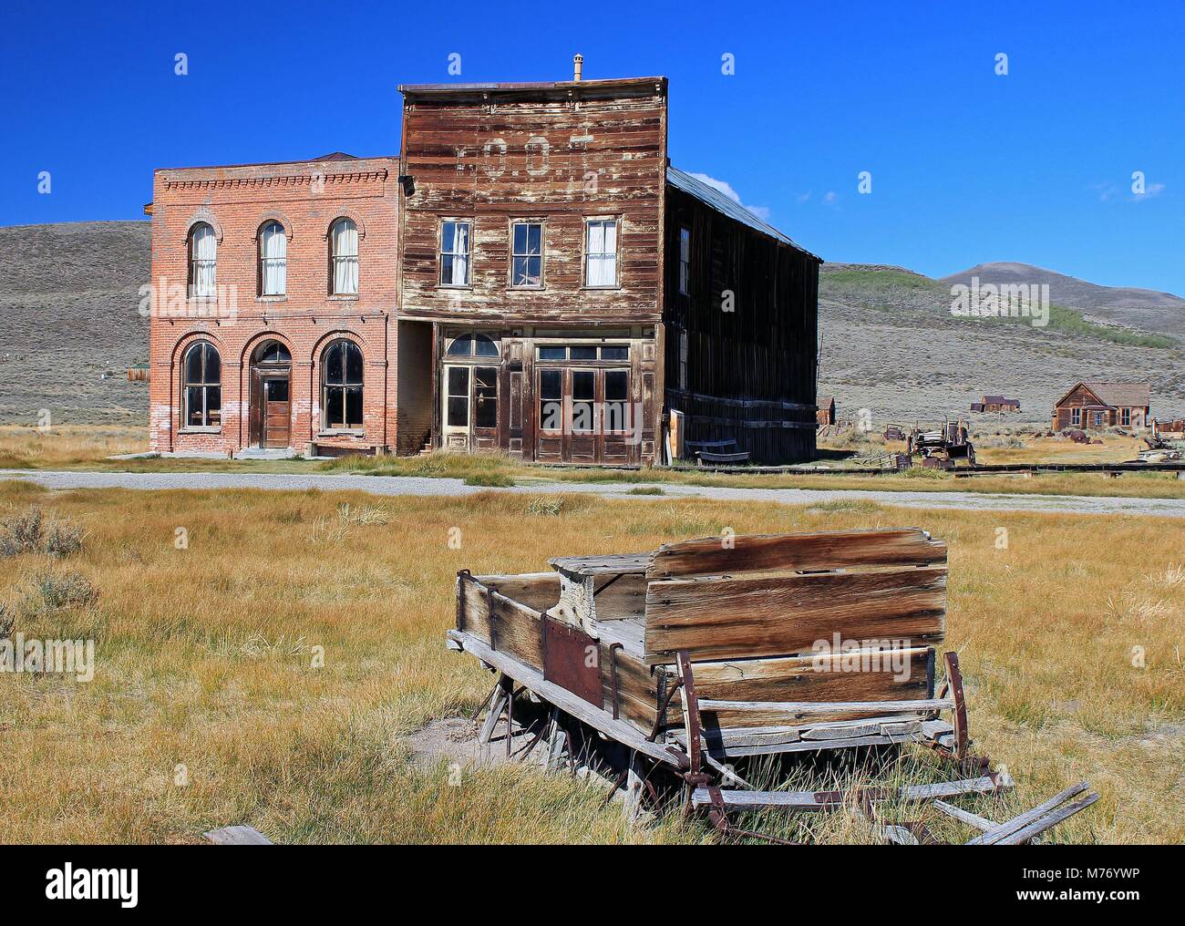 Bodie, California Ghost Town Stock Photo - Alamy