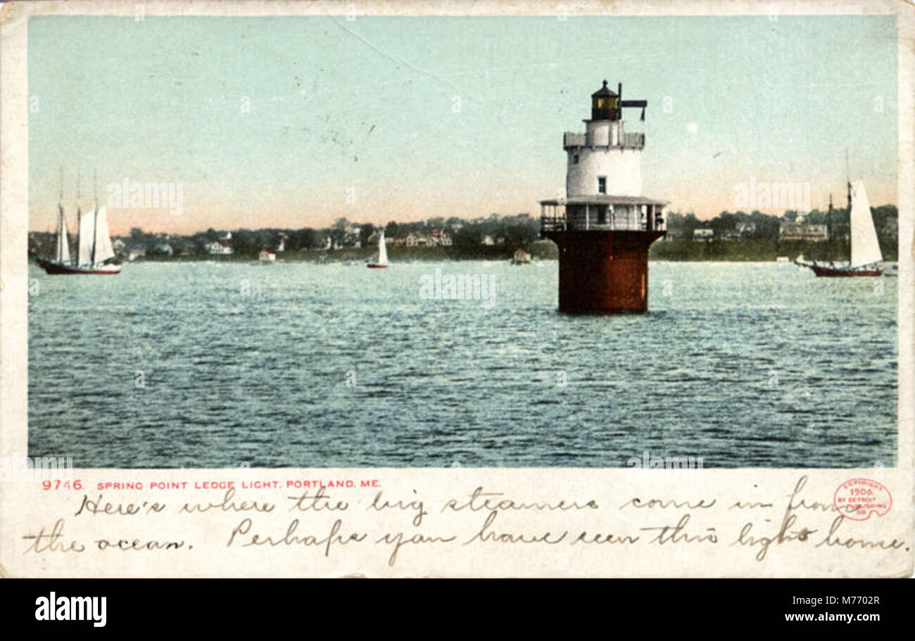 Spring Point Ledge Light is a historic lighthouse located in Portland ...