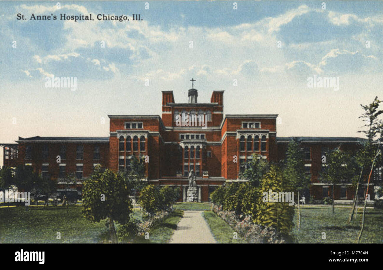 This image features St. Annes Hospital, showcasing the structure and ...