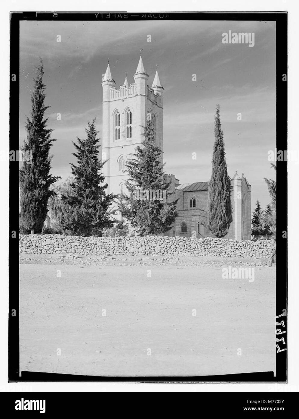 St. George's Cathedral in Jerusalem, an important Christian religious ...