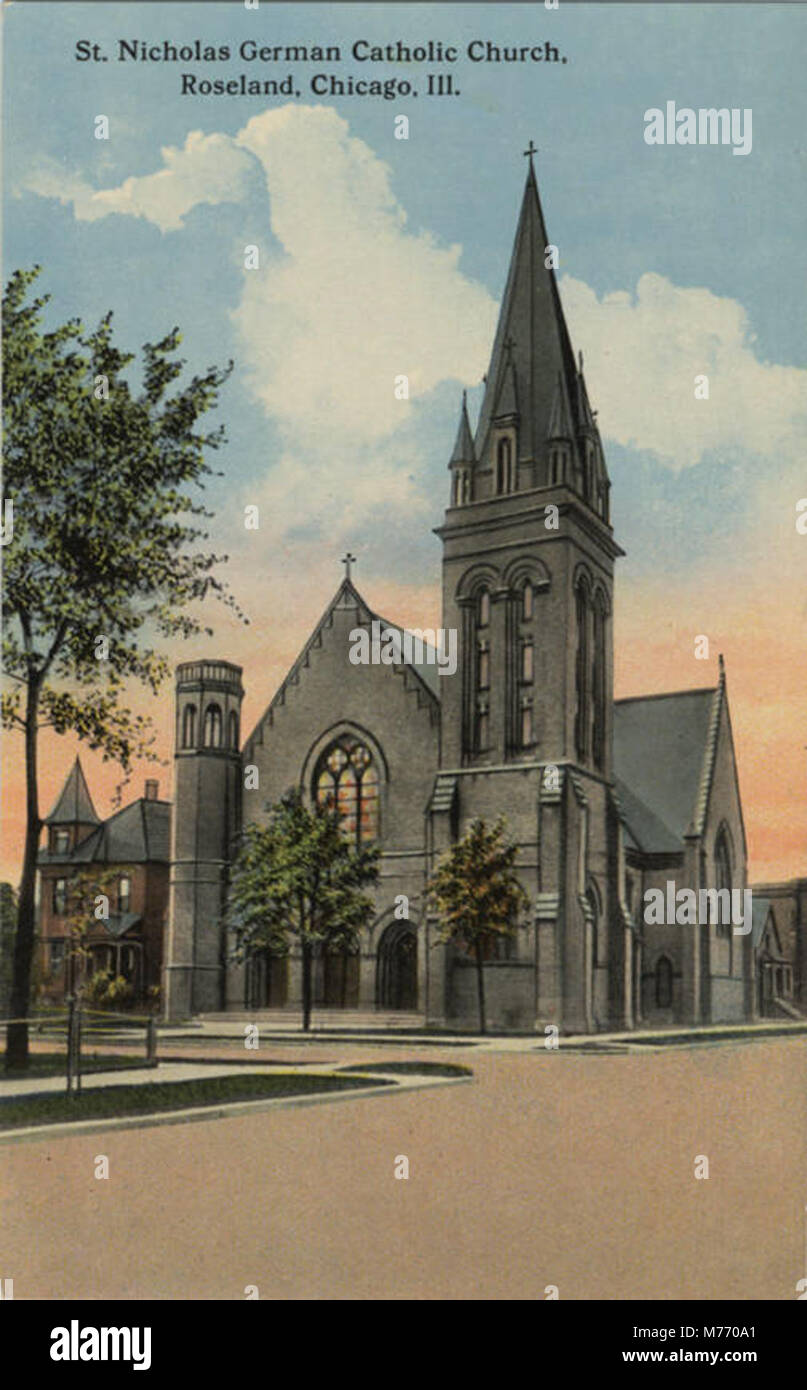 St. Nicholas German Catholic Church (NBY 416594 Stock Photo - Alamy