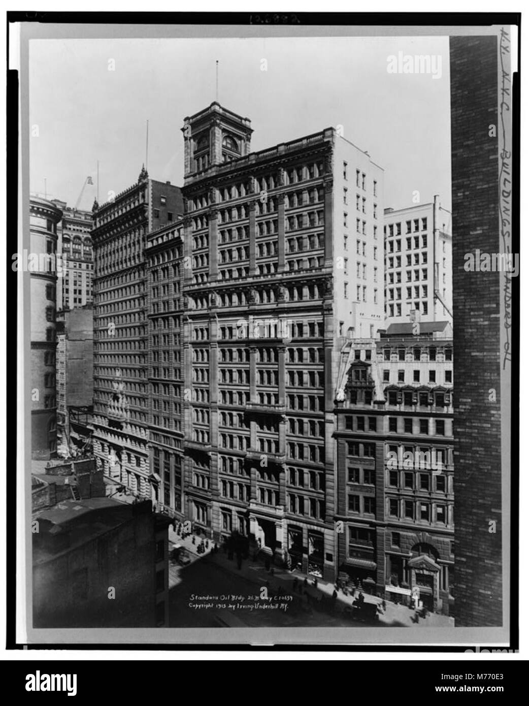 The Standard Oil Building, located at 26 Broadway in New York City, was ...