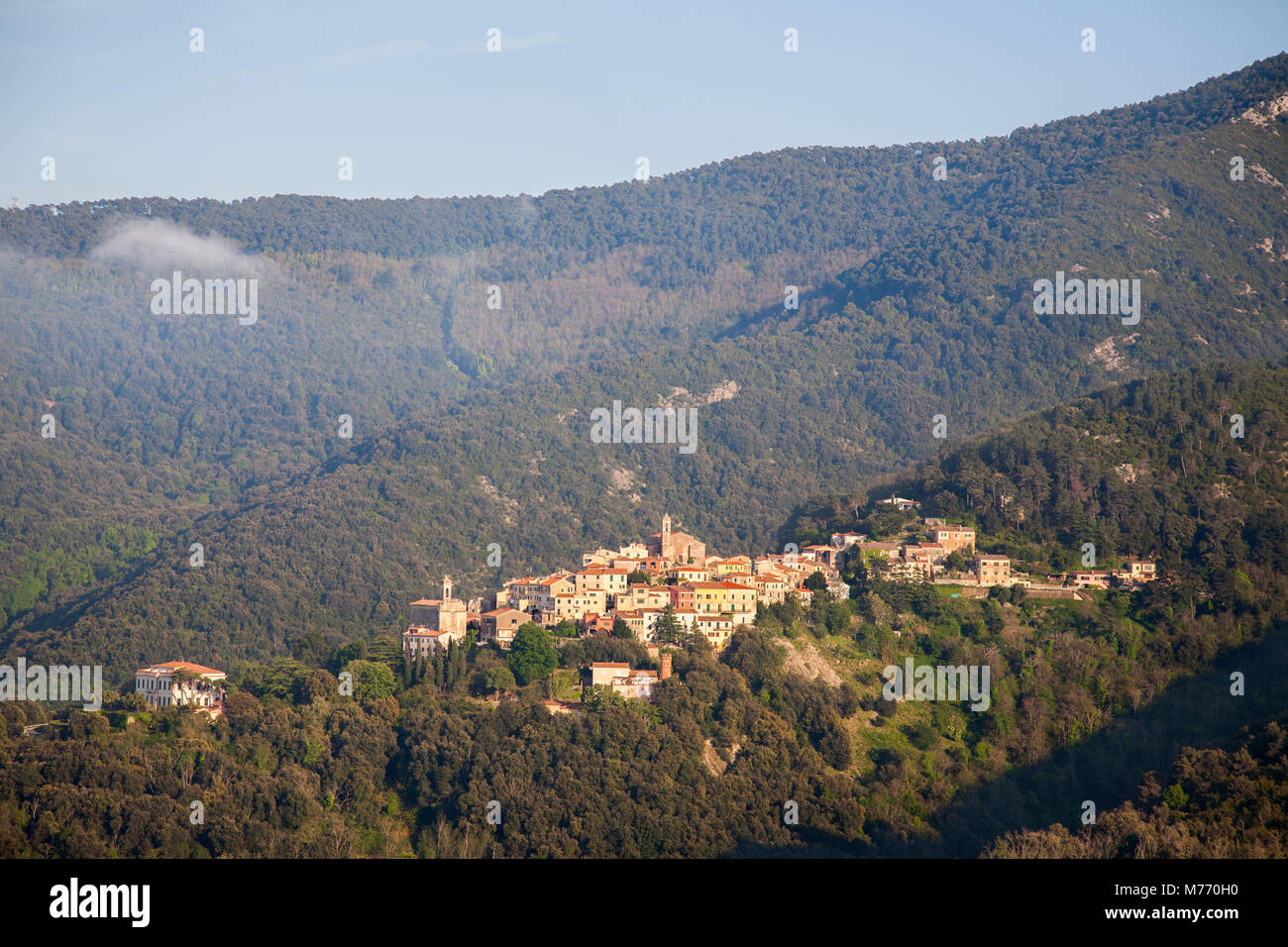 Poggio village, Elba island, Tuscany, Italy, Europe Stock Photo - Alamy