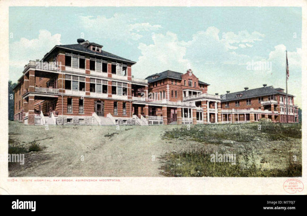 The State Hospital in the Adirondack Mountains is a historic ...